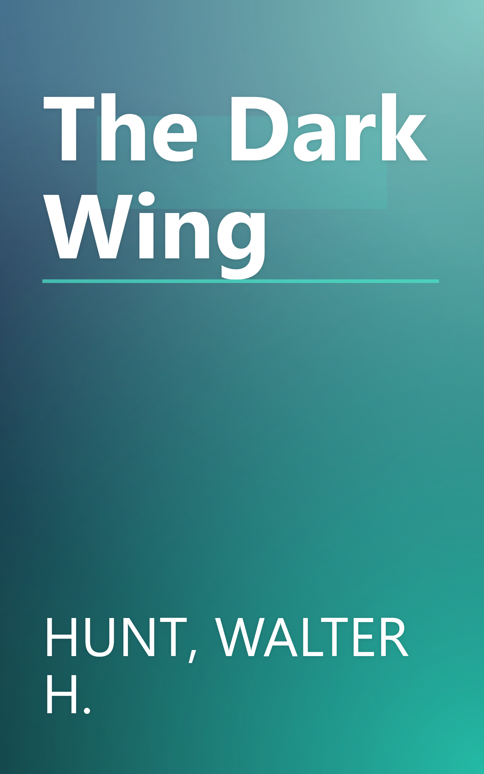 The Dark Wing book cover