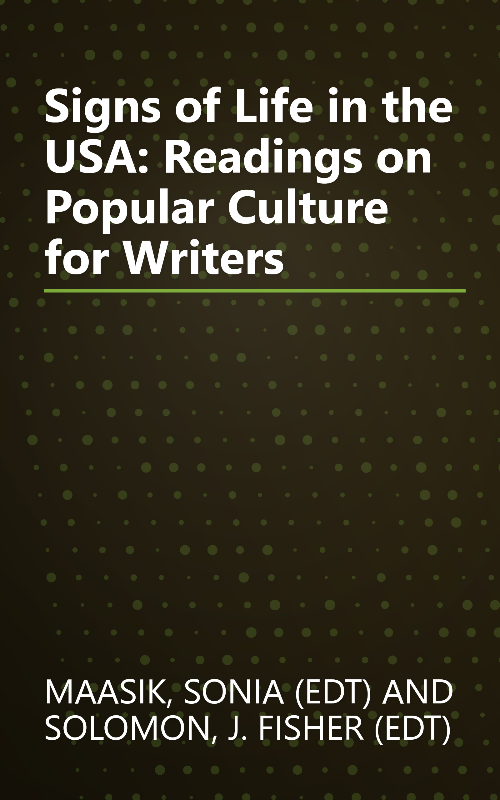 Signs of Life in the USA: Readings on Popular Culture for Writers book cover