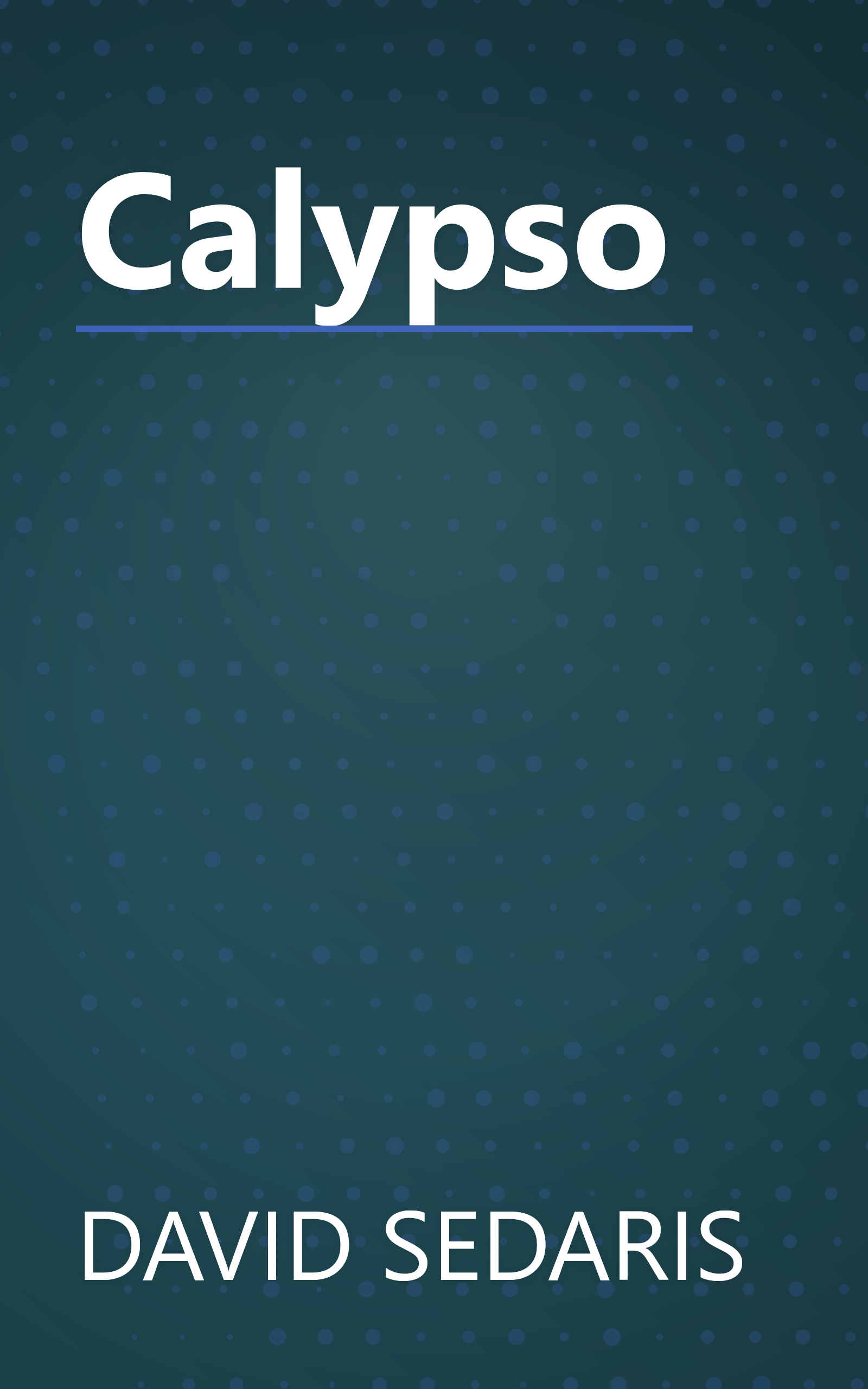 Calypso book cover