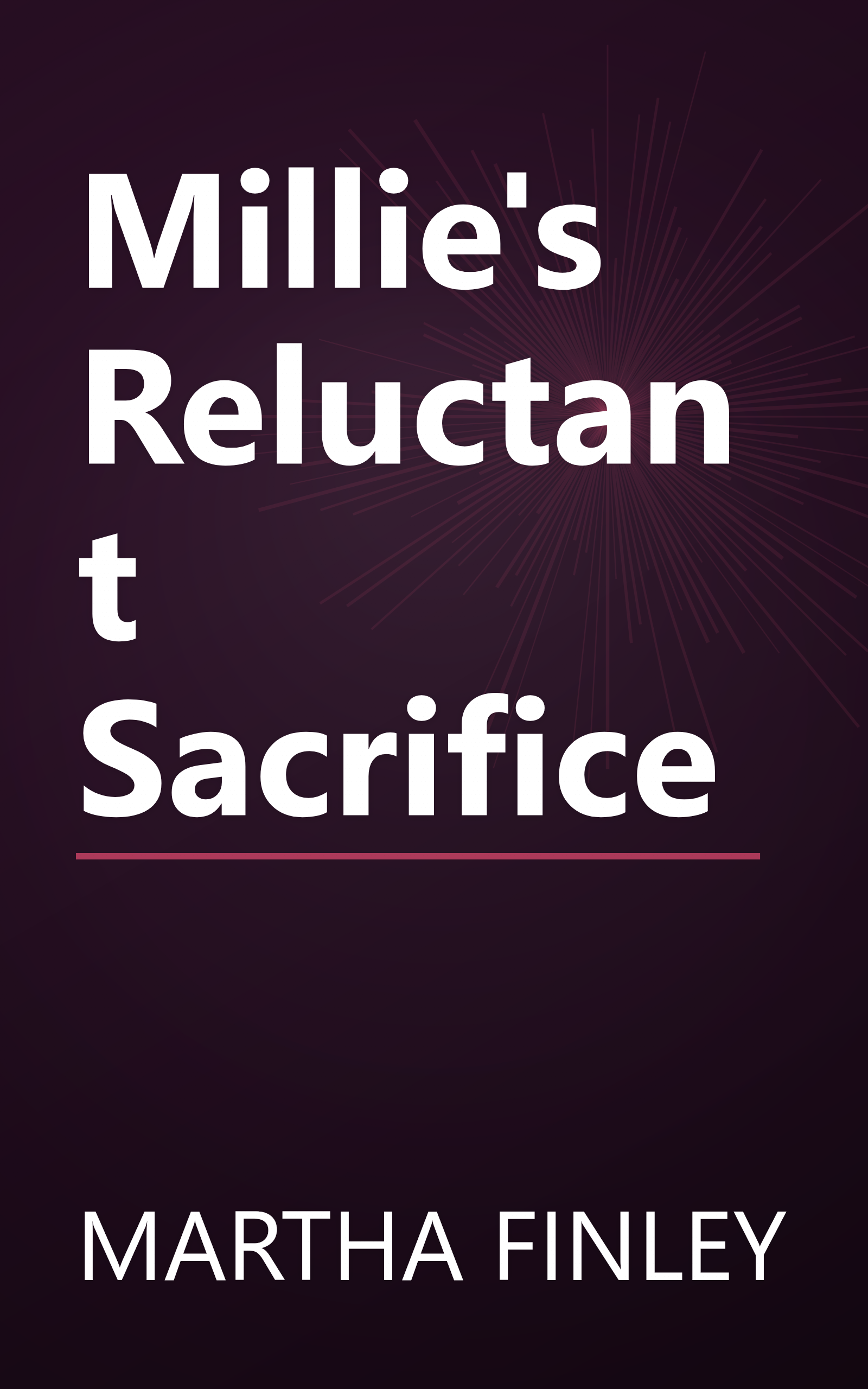 Millie's Reluctant Sacrifice book cover