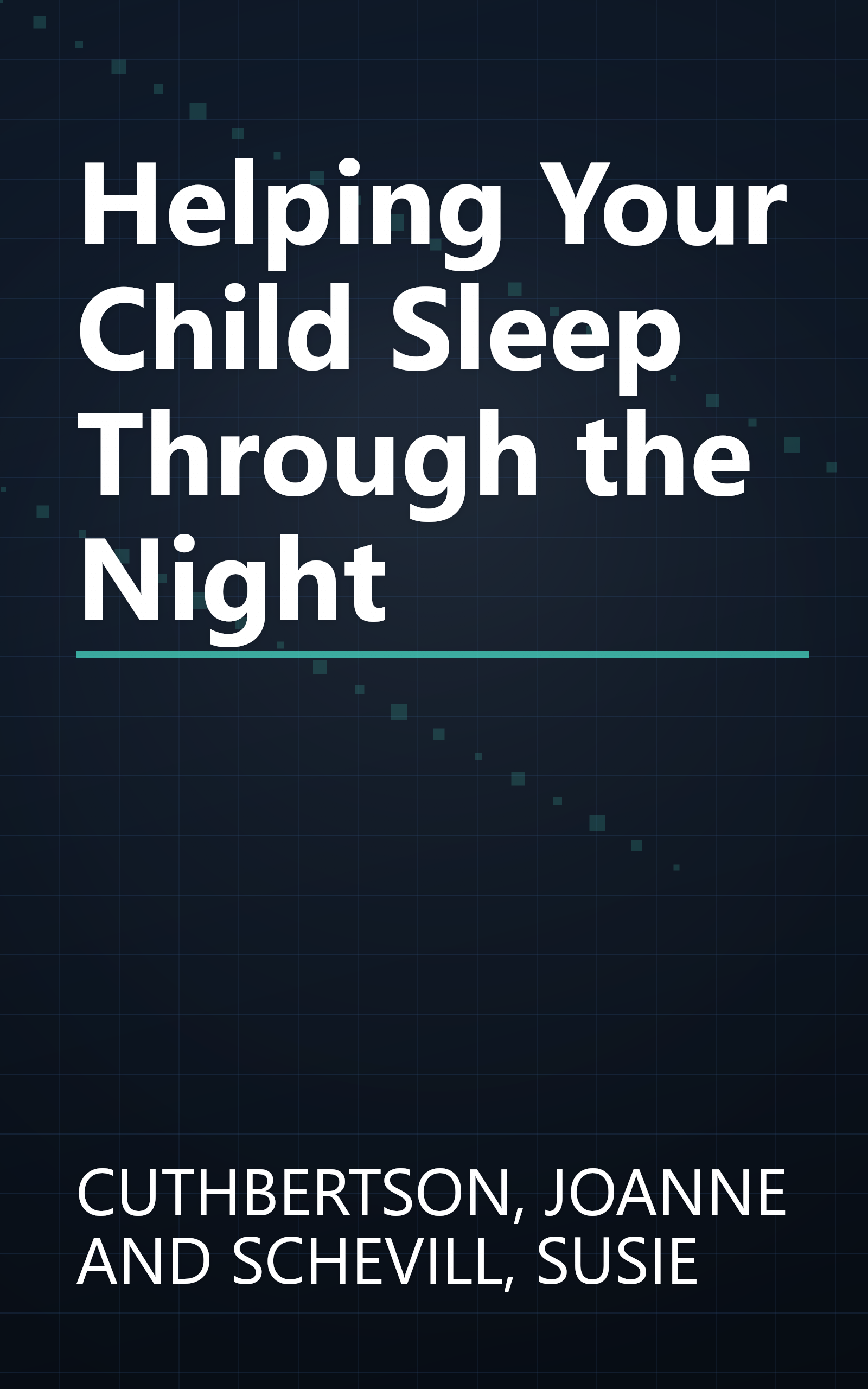 Helping Your Child Sleep Through the Night book cover