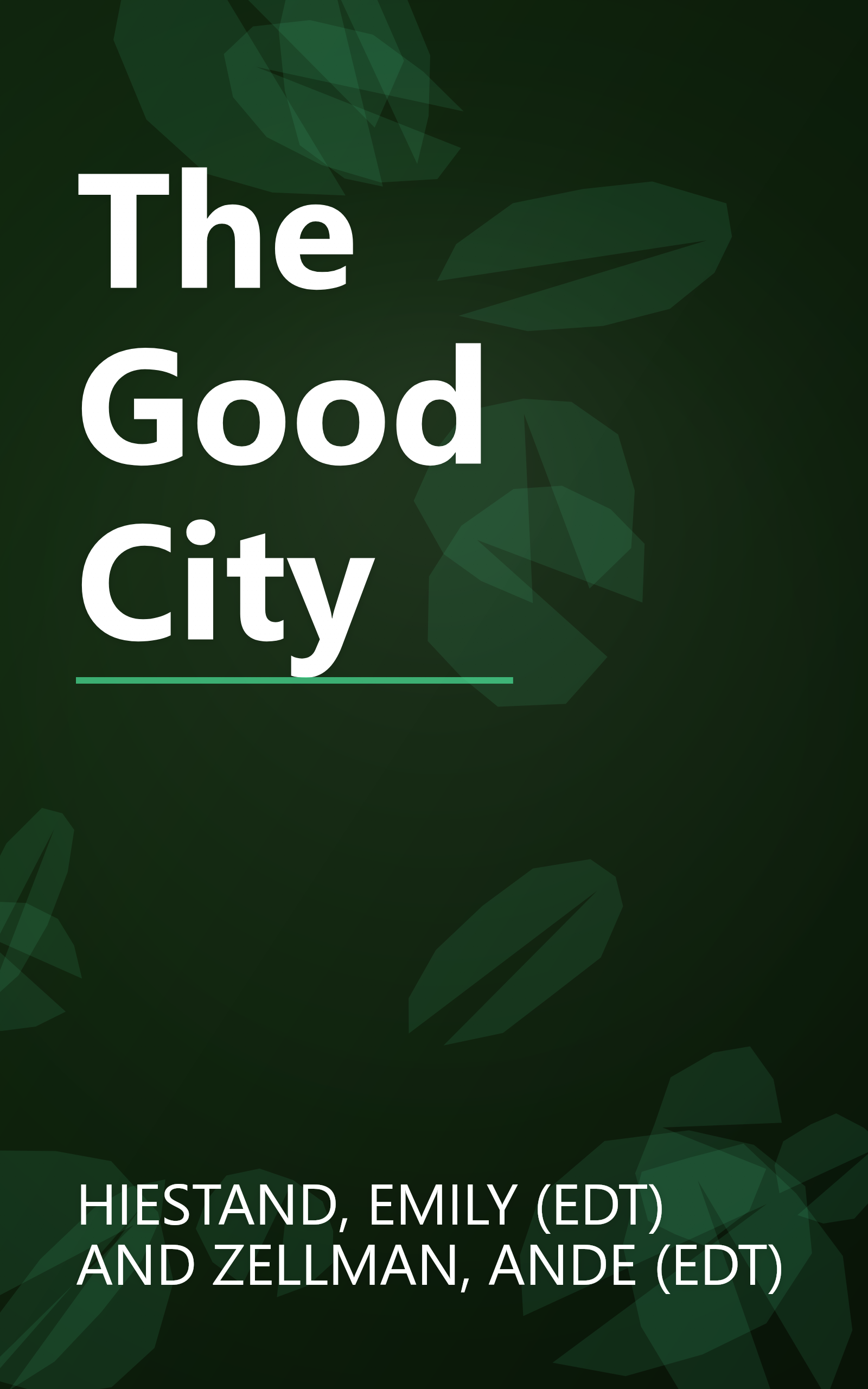 The Good City book cover