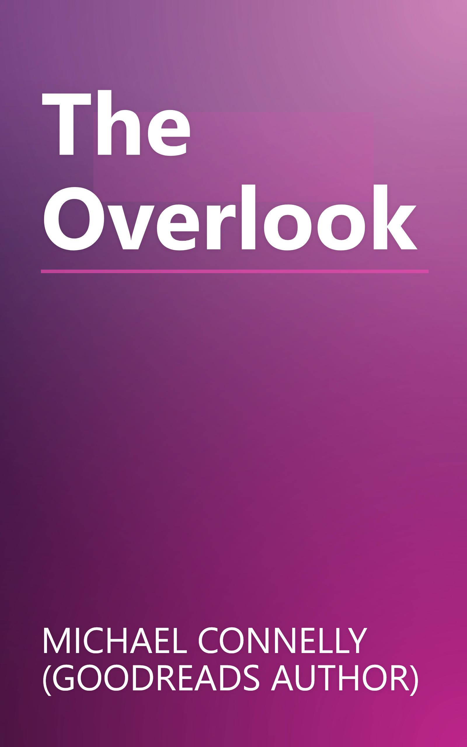 The Overlook book cover