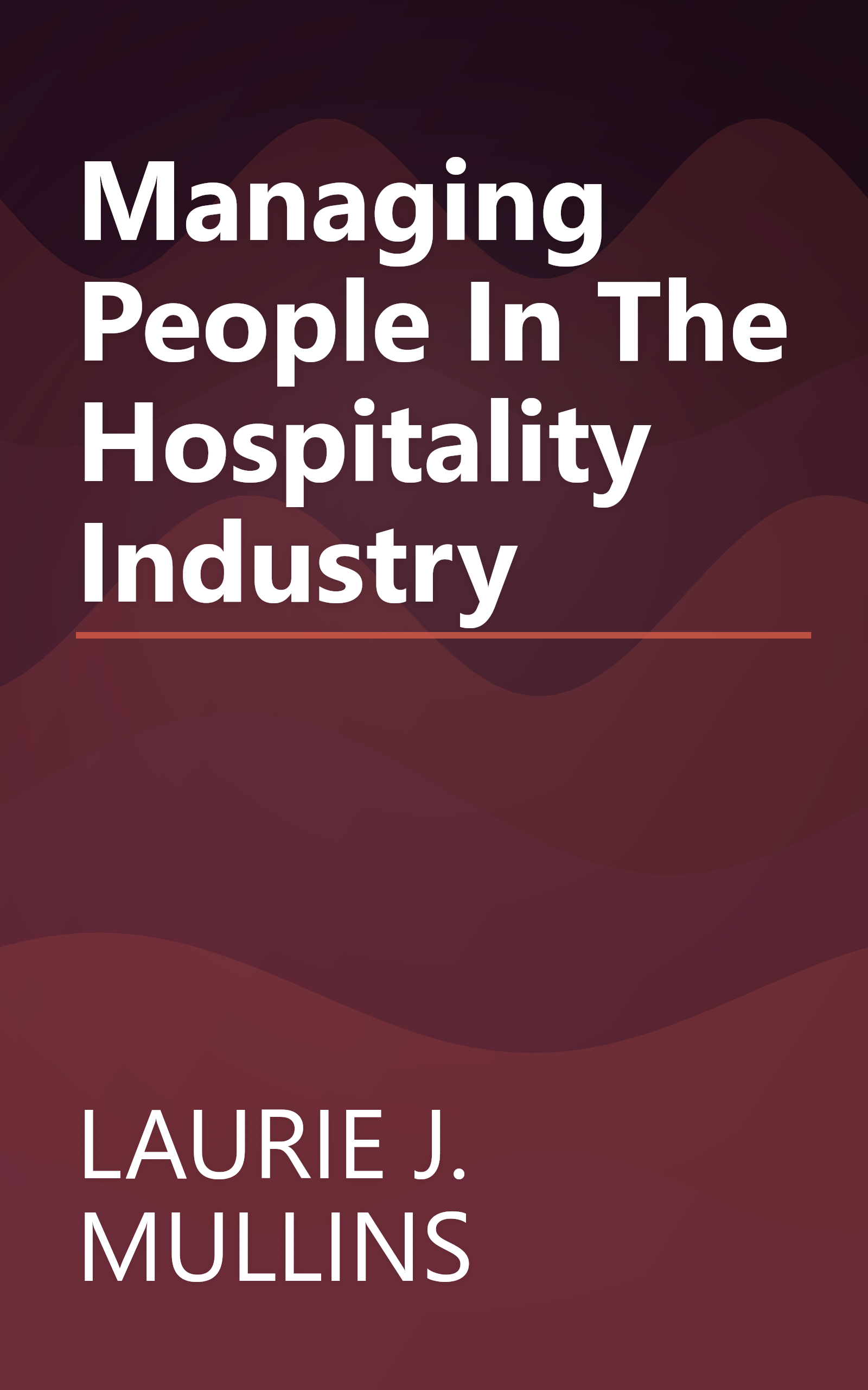 Managing People In The Hospitality Industry book cover
