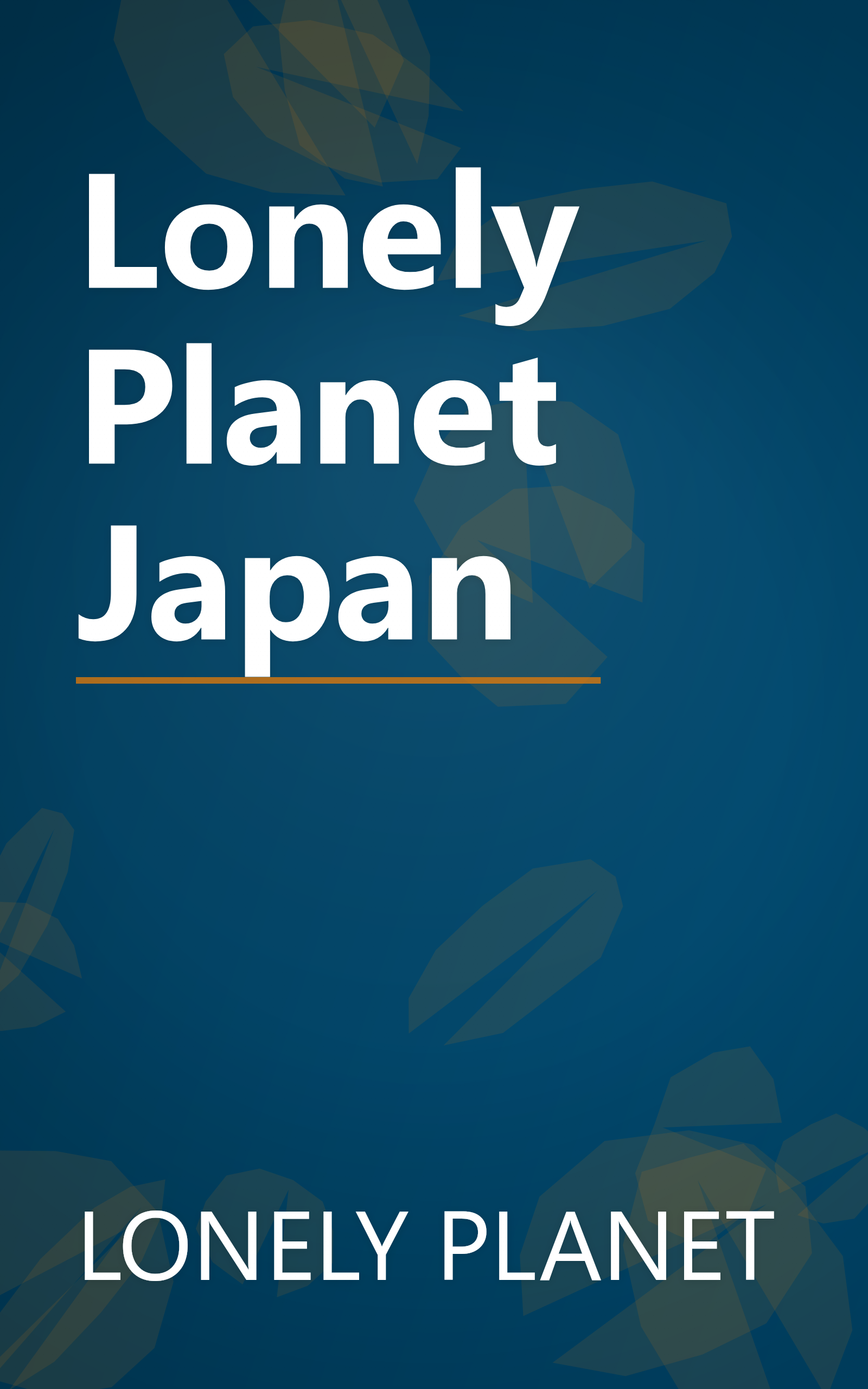 Lonely Planet Japan book cover