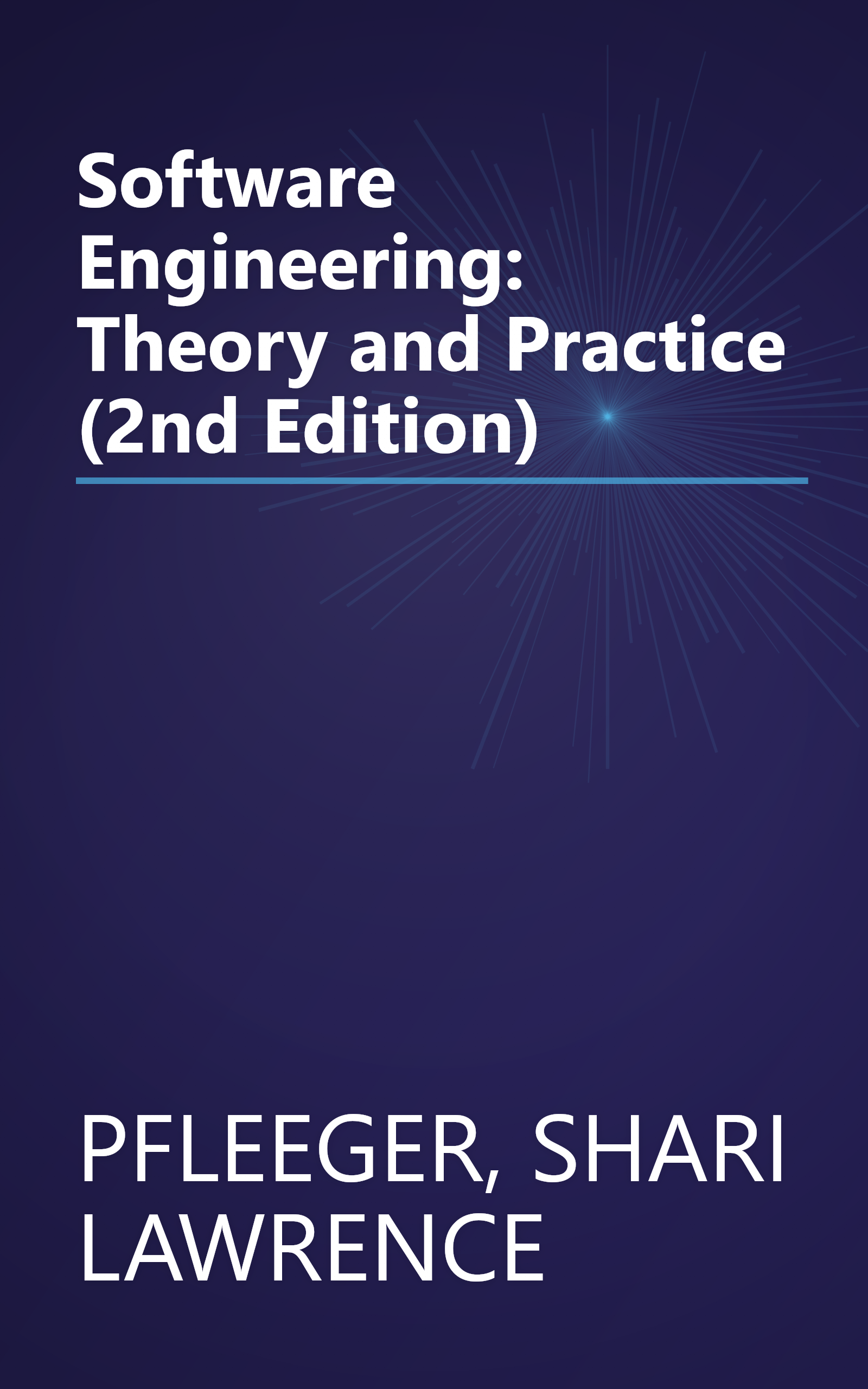 Software Engineering: Theory and Practice (2nd Edition) book cover