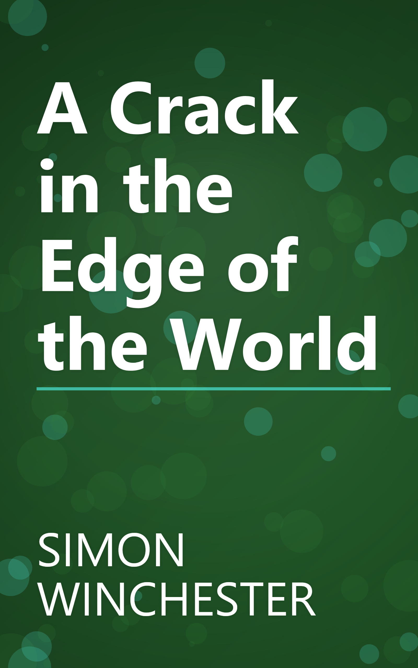 A Crack in the Edge of the World book cover