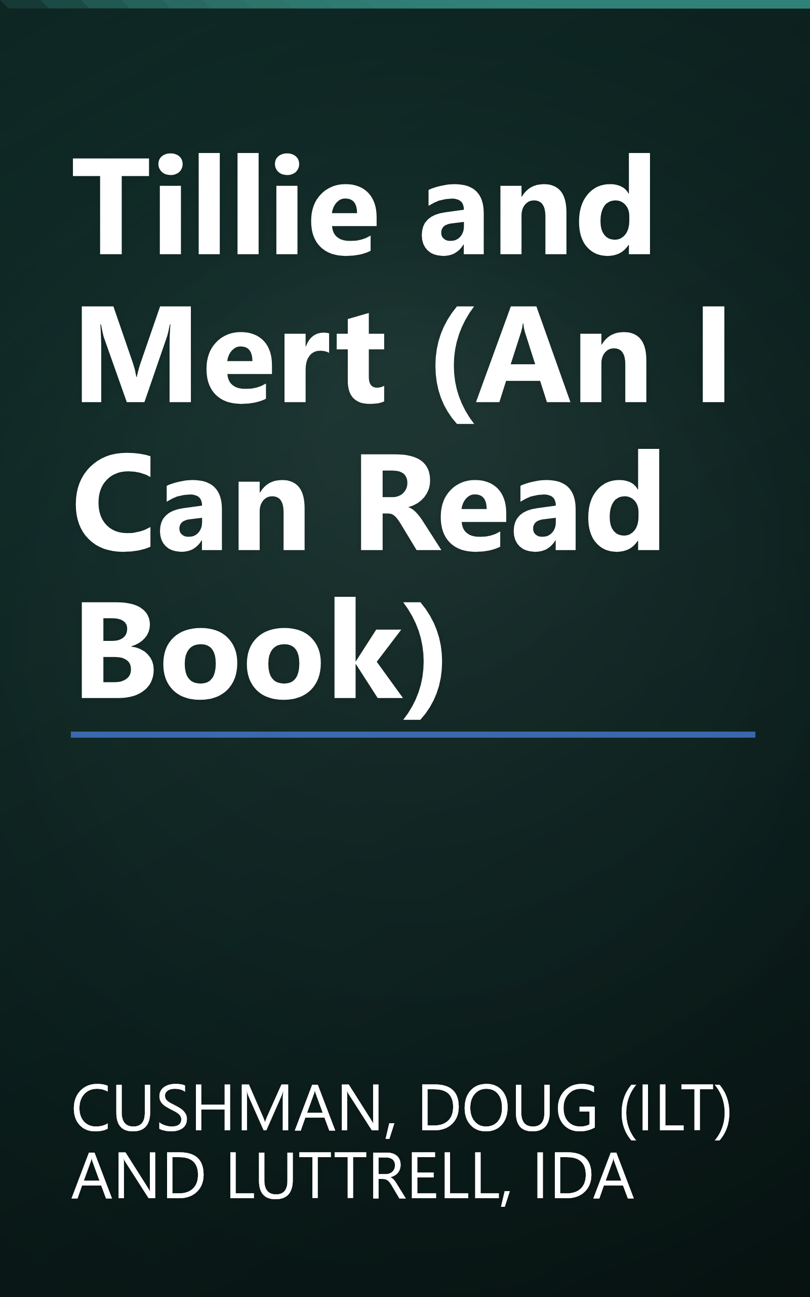 Tillie and Mert (An I Can Read Book) book cover