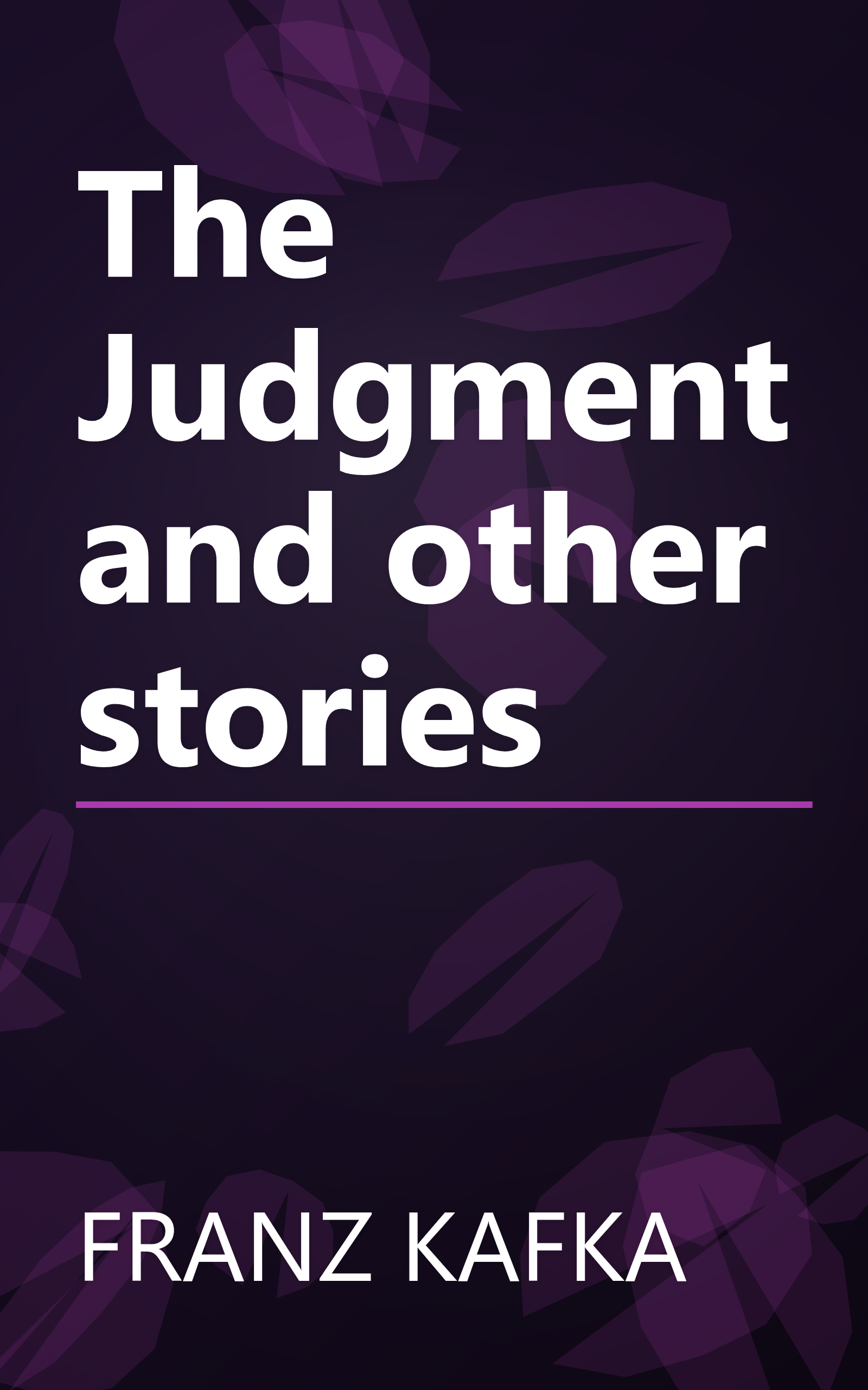 The Judgment and other stories book cover