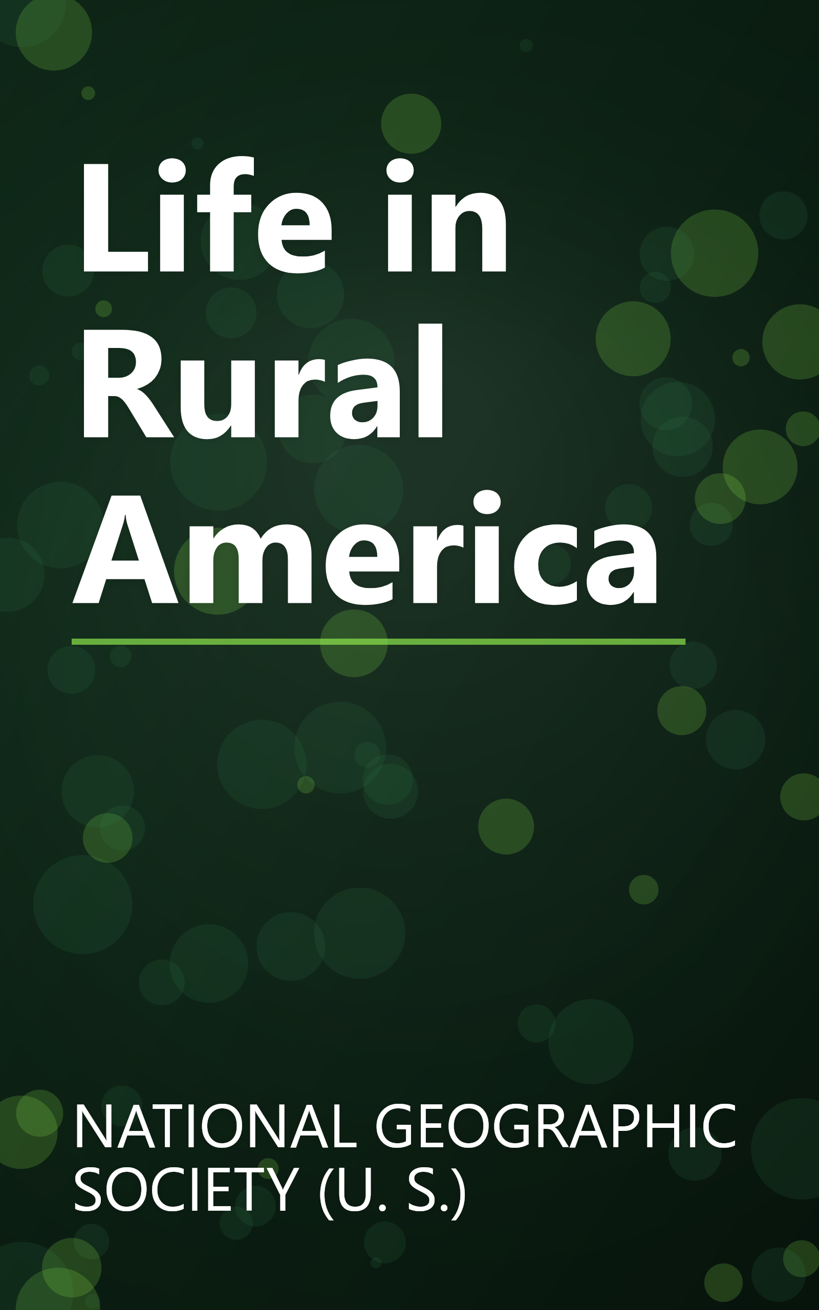 Life in Rural America book cover
