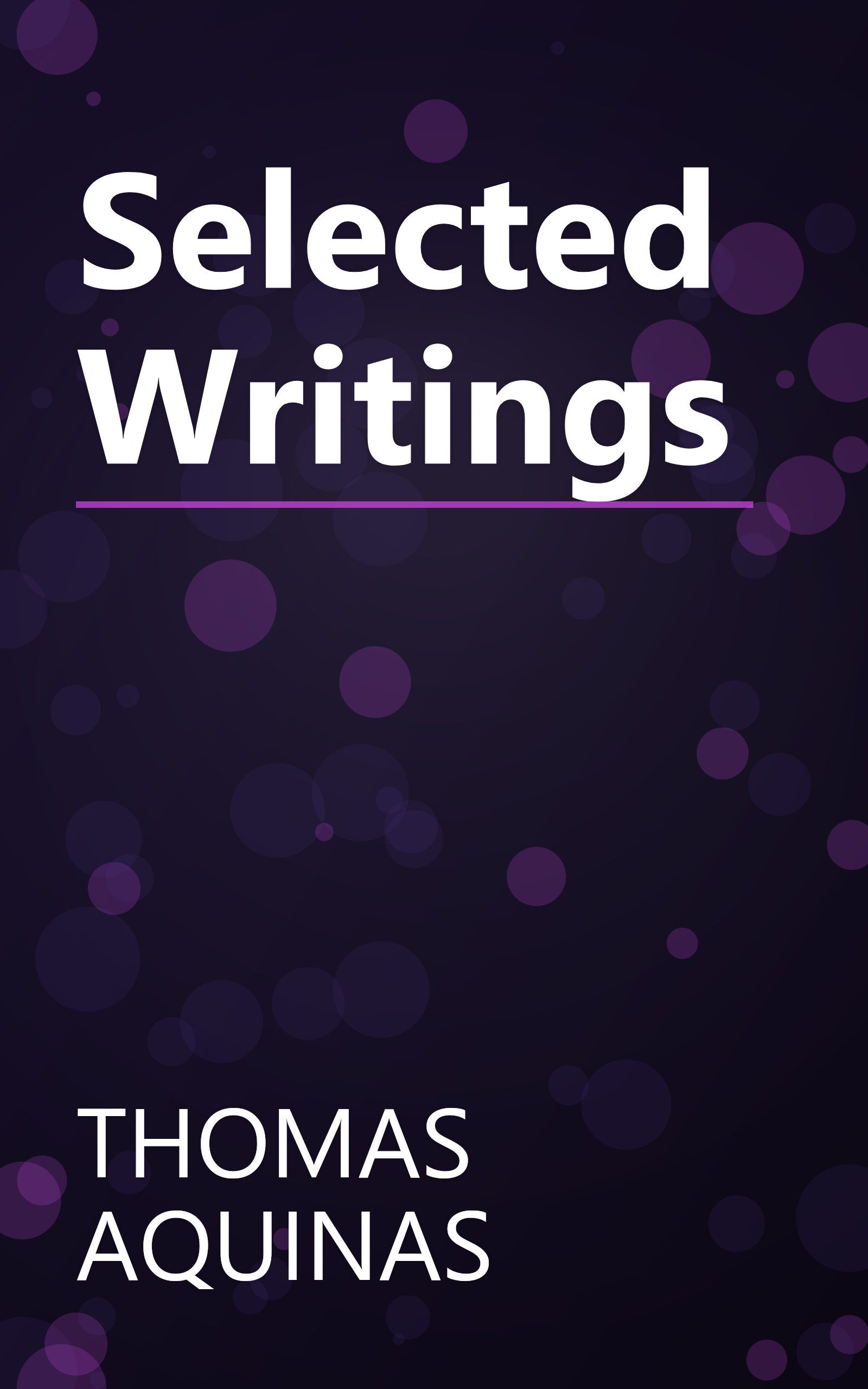 Selected Writings book cover
