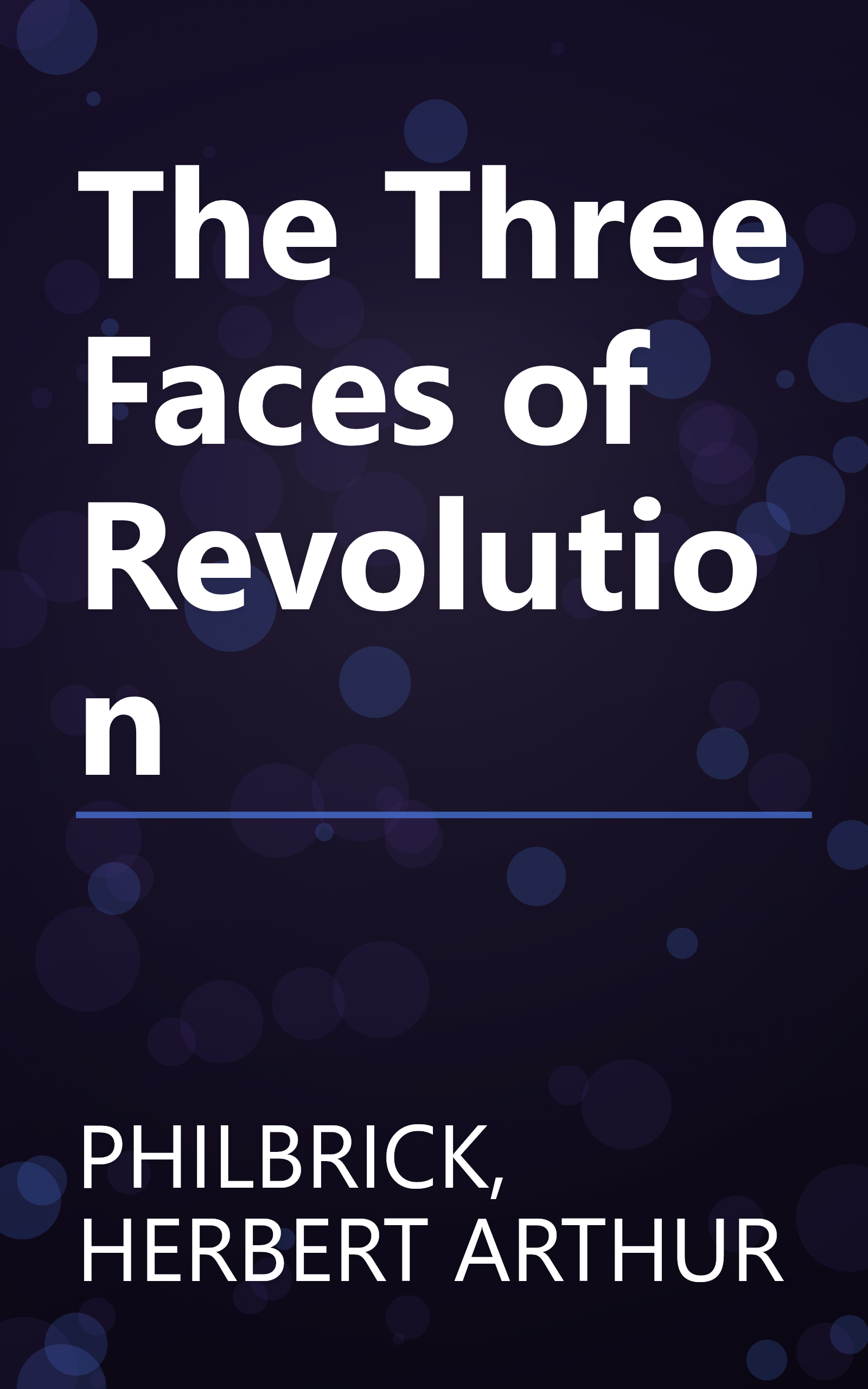 The Three Faces of Revolution book cover