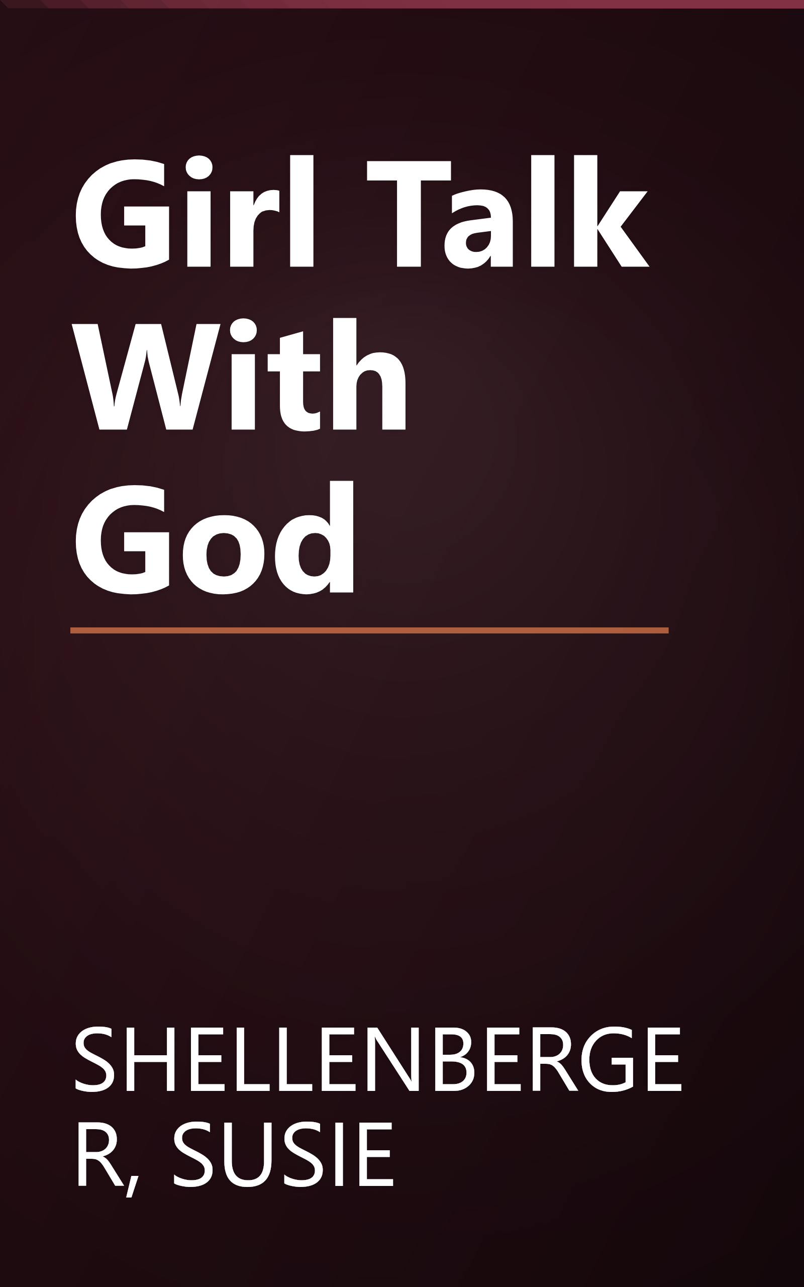 Girl Talk With God book cover