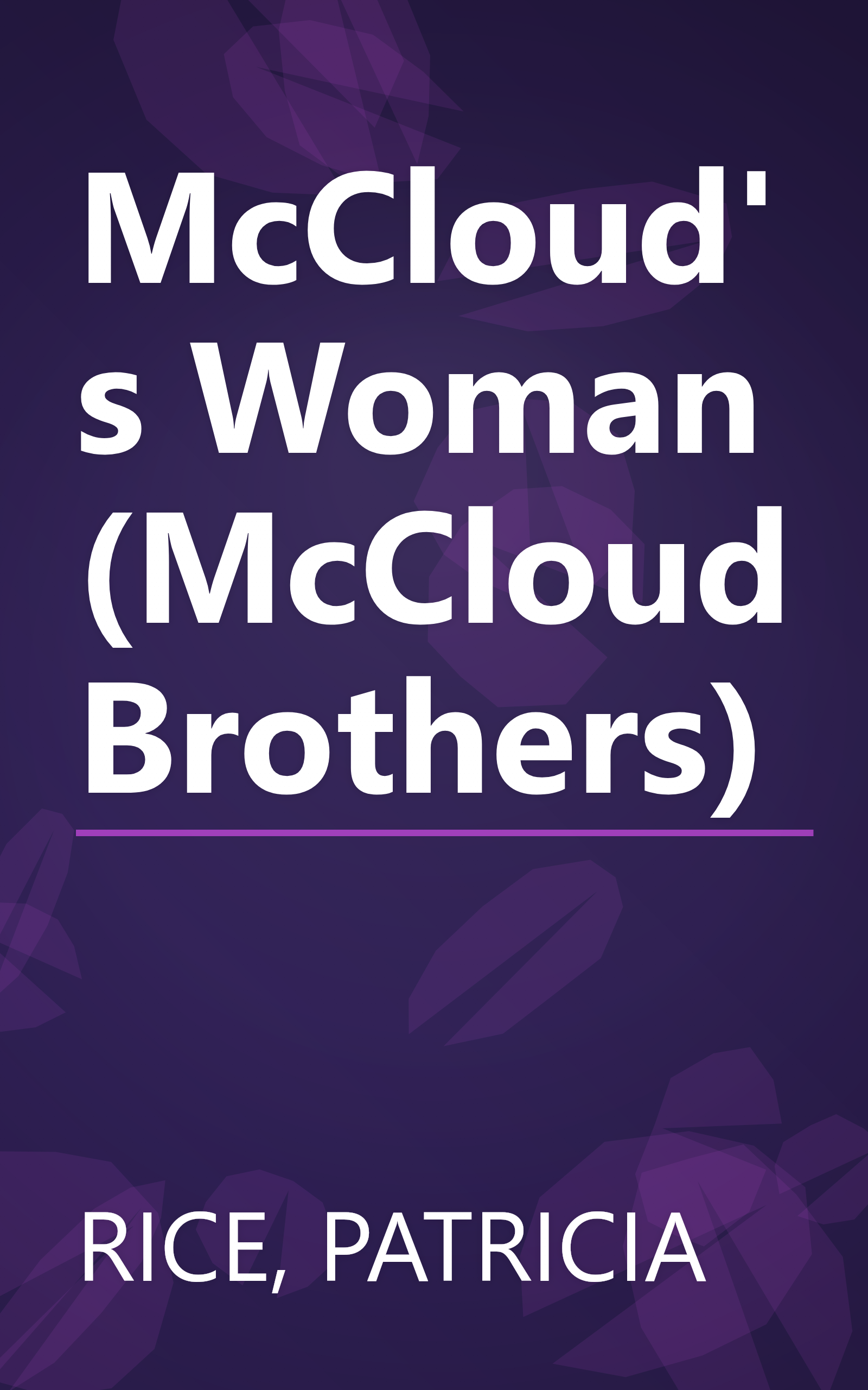 McCloud's Woman (McCloud Brothers) book cover