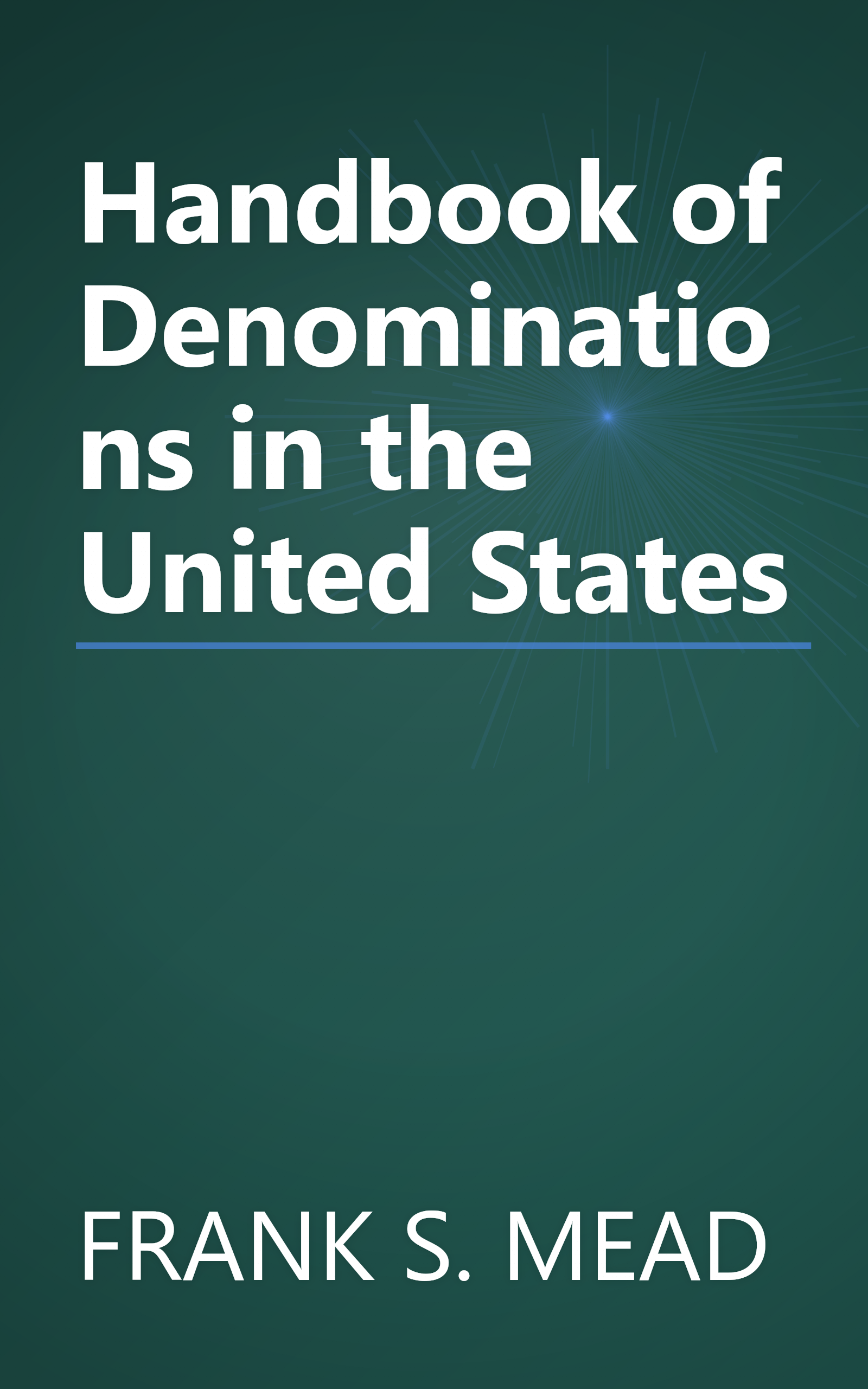 Handbook of Denominations in the United States book cover