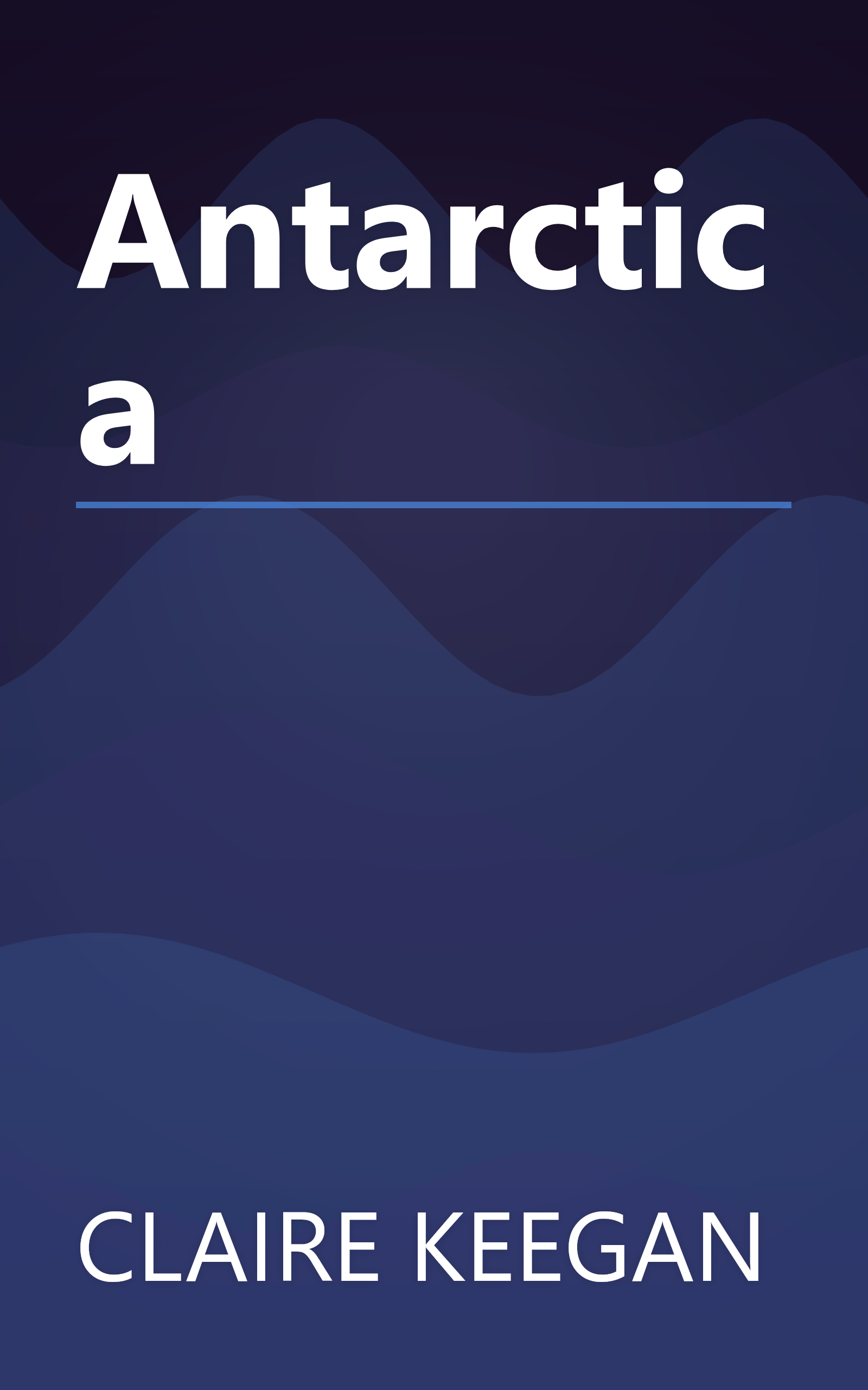 Antarctica book cover
