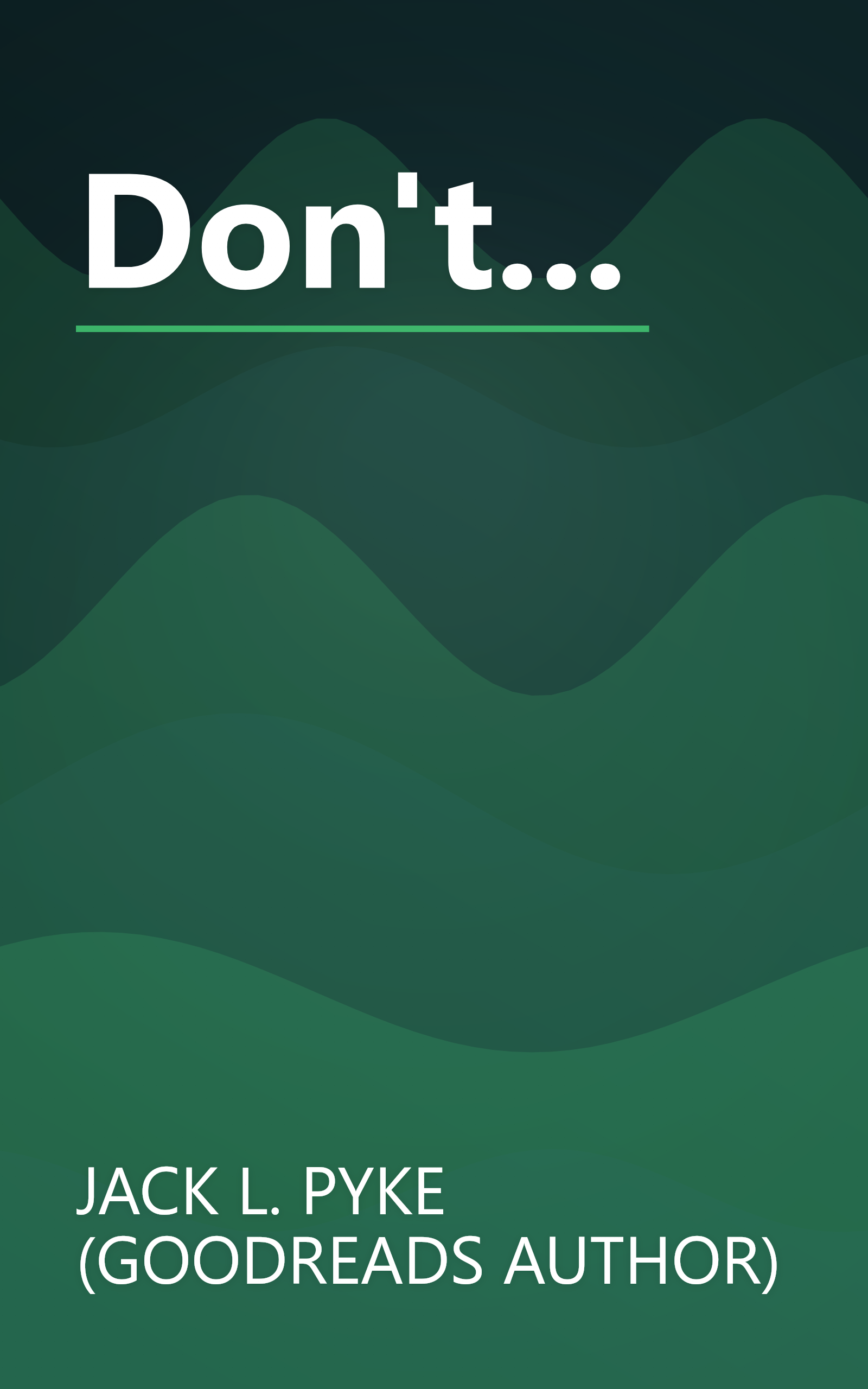 Don't... book cover