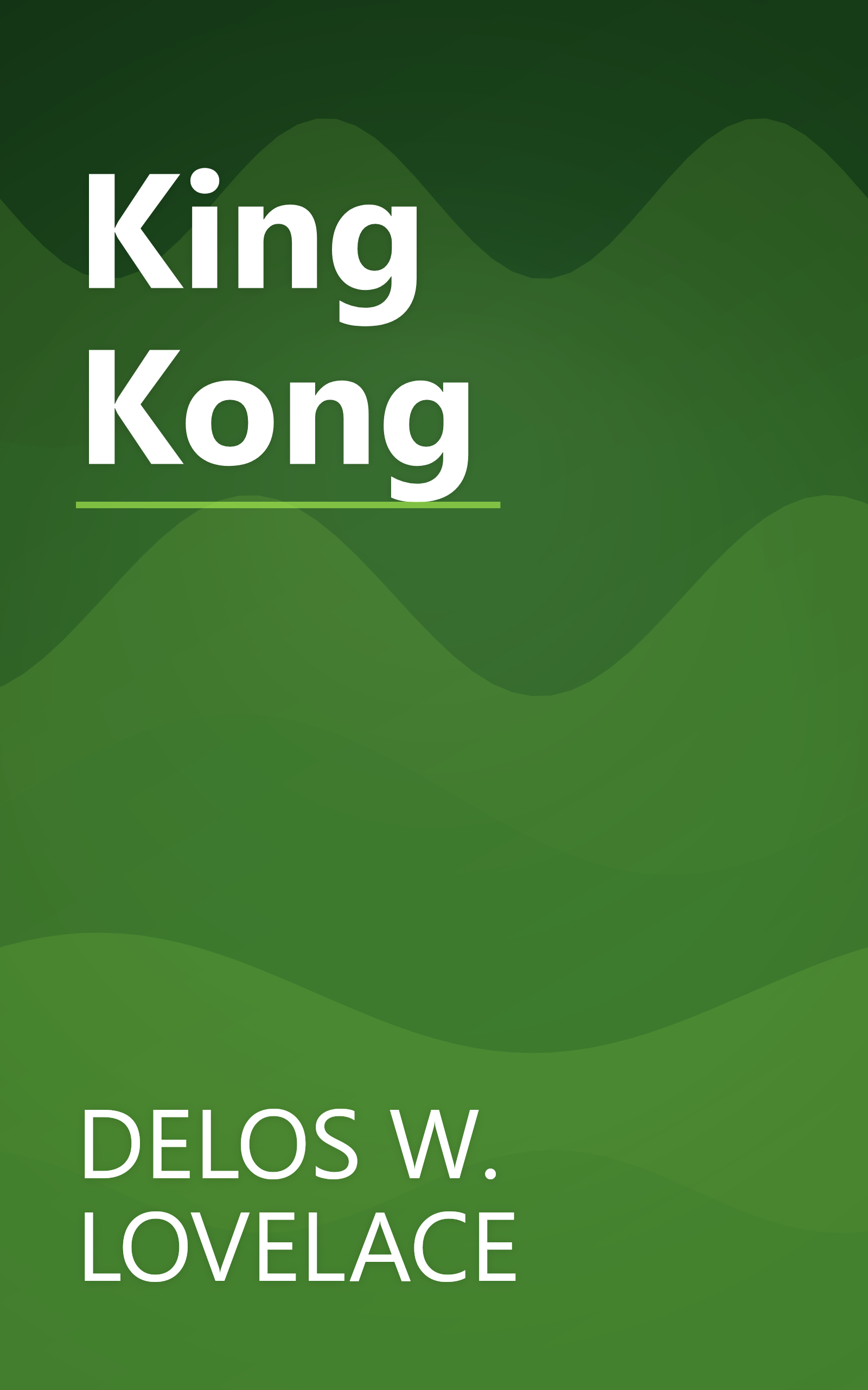 King Kong book cover