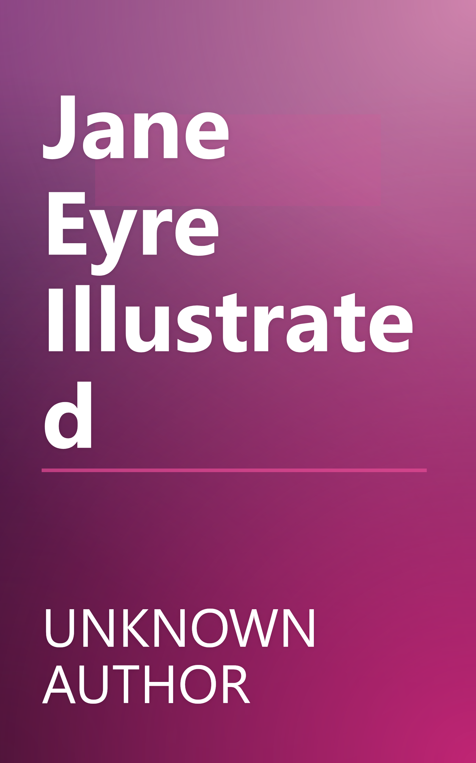 Jane Eyre Illustrated book cover