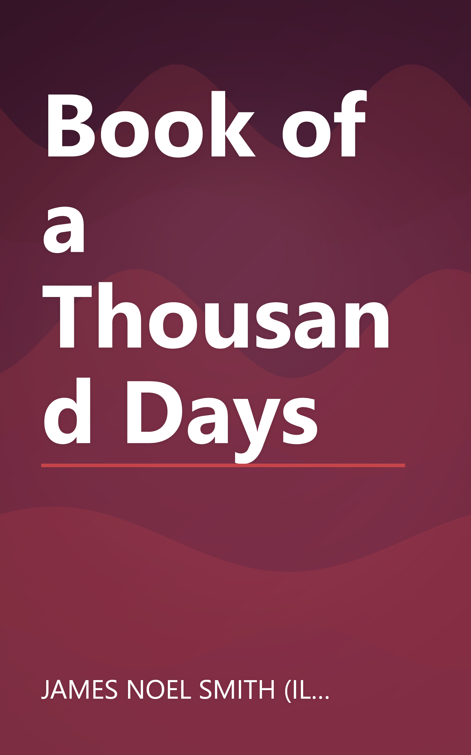 Book of a Thousand Days book cover