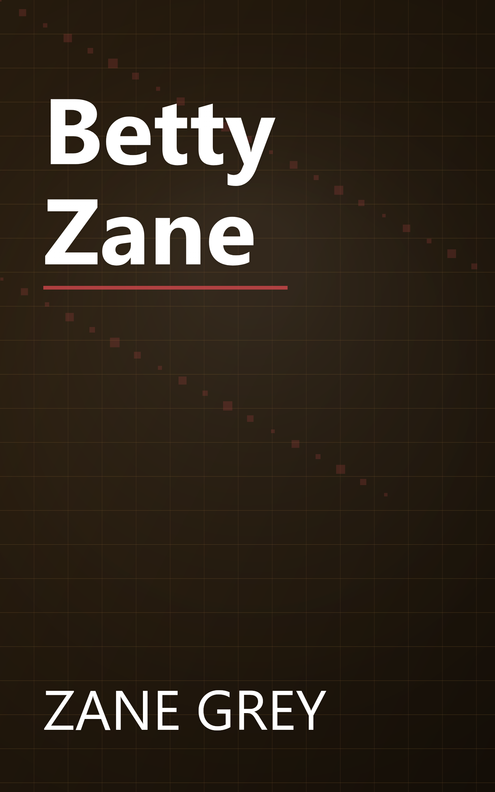 Betty Zane book cover