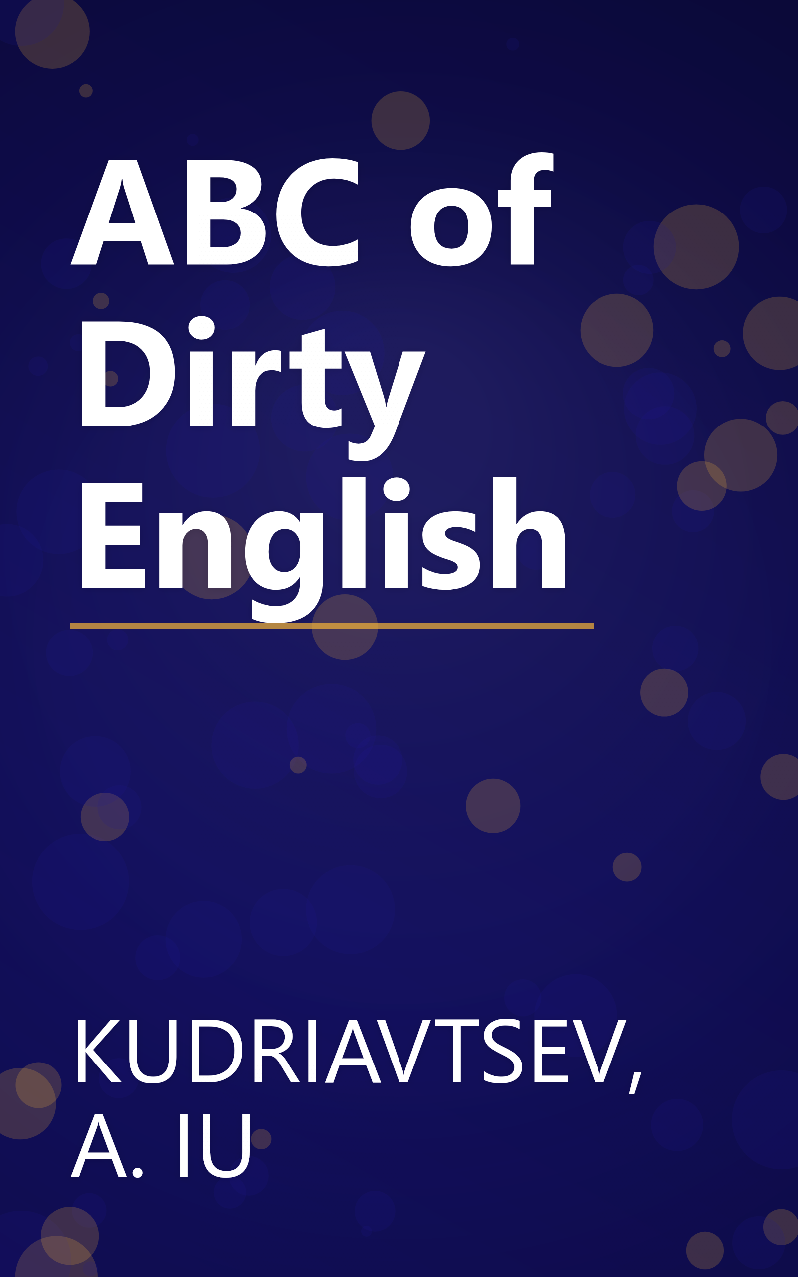 ABC of Dirty English book cover