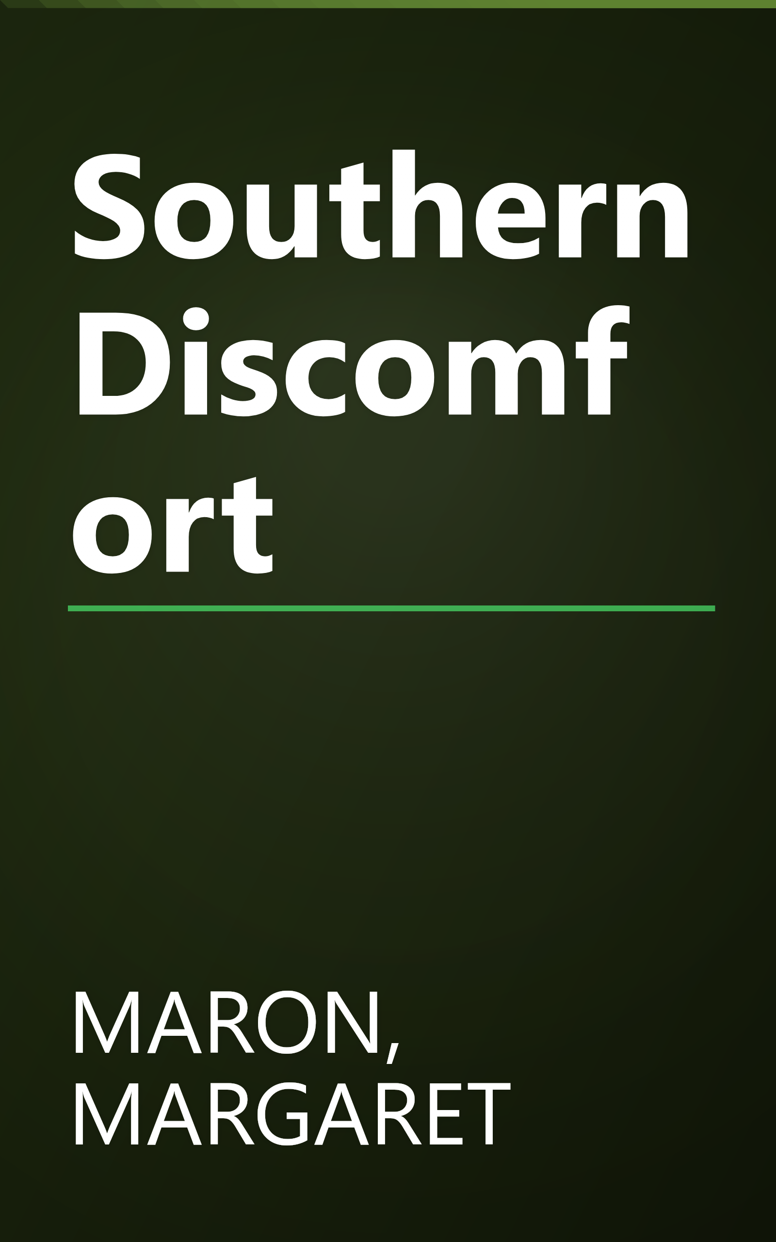 Southern Discomfort book cover