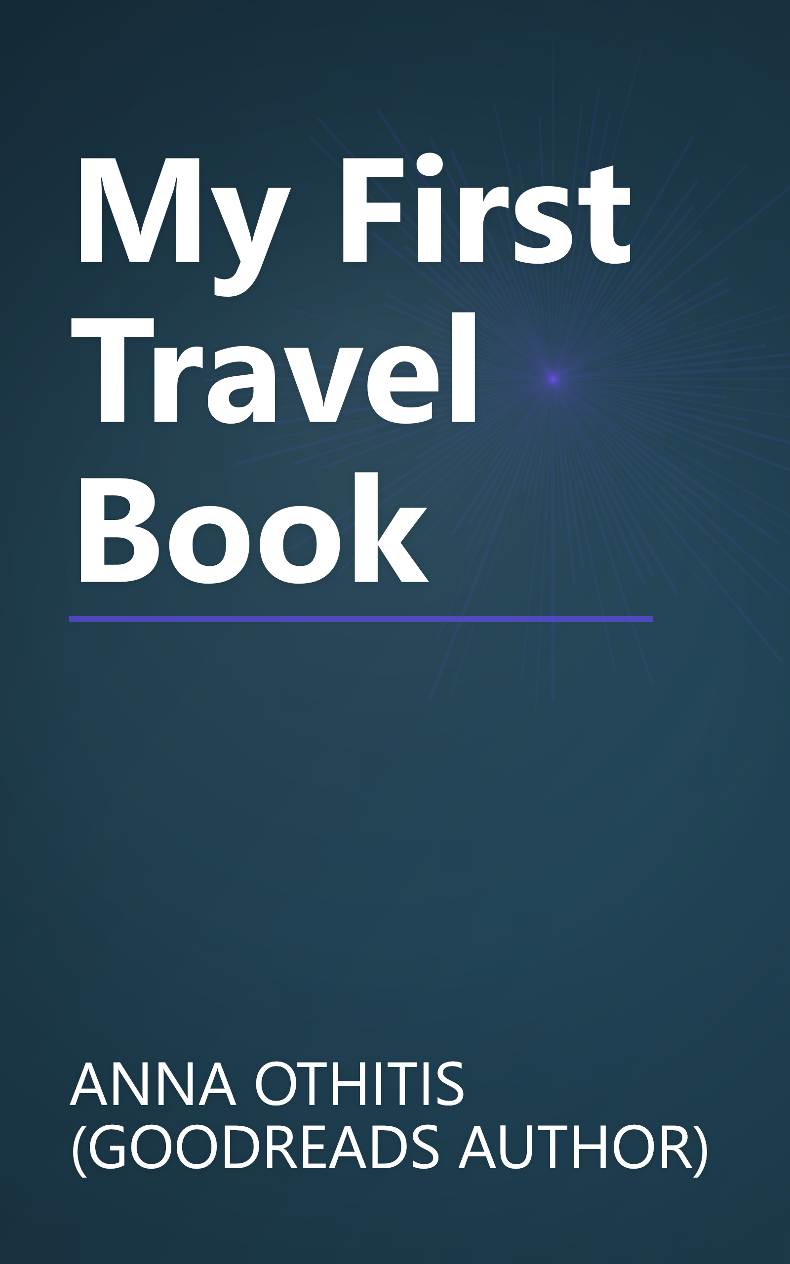 My First Travel Book book cover
