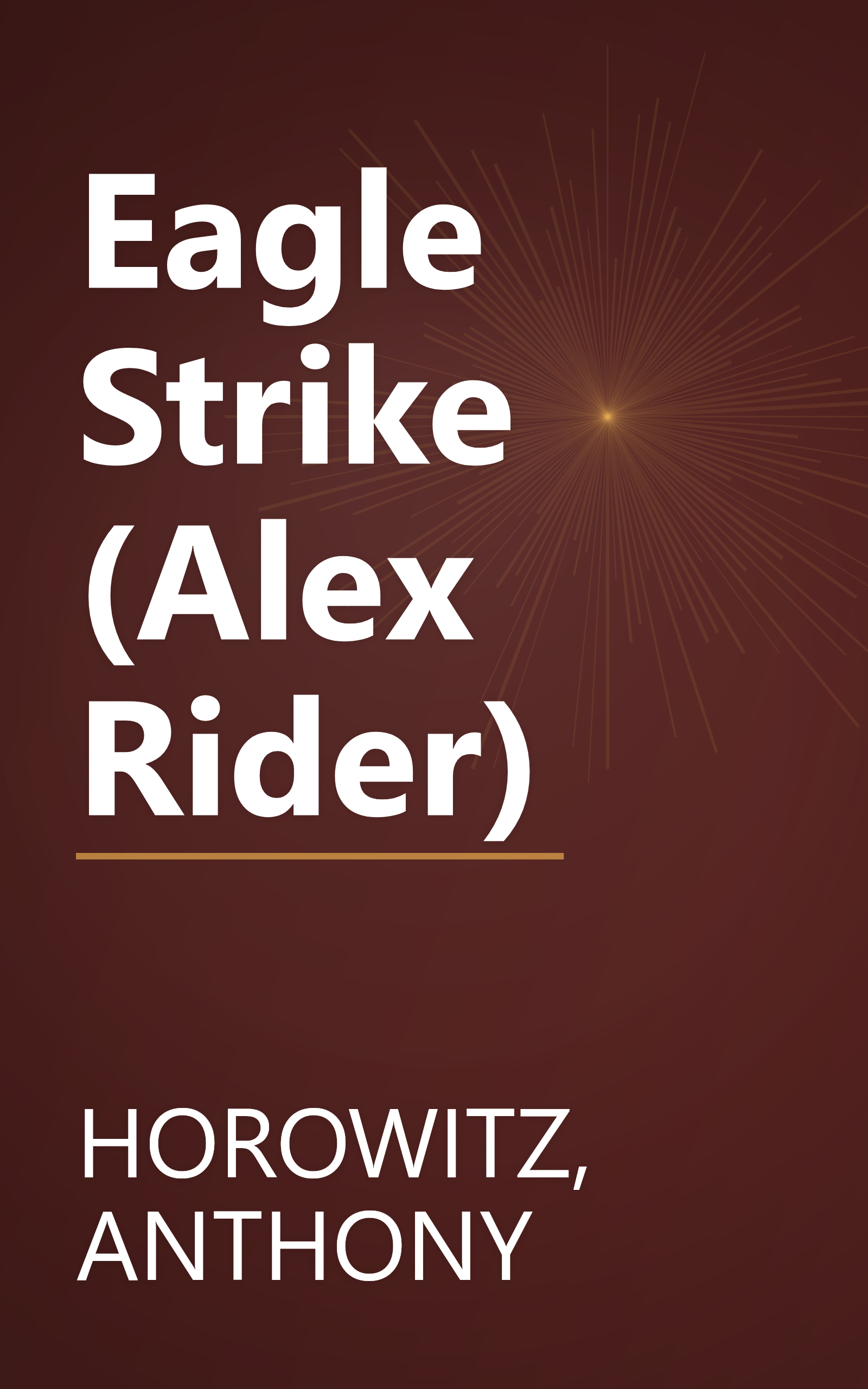 Eagle Strike (Alex Rider) book cover