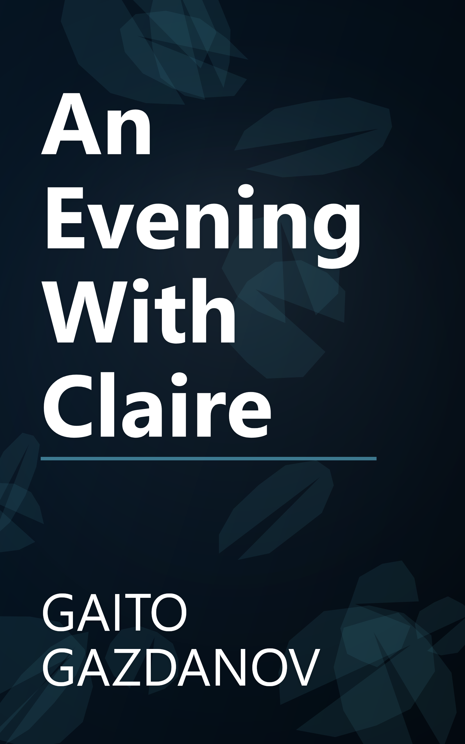 An Evening With Claire book cover