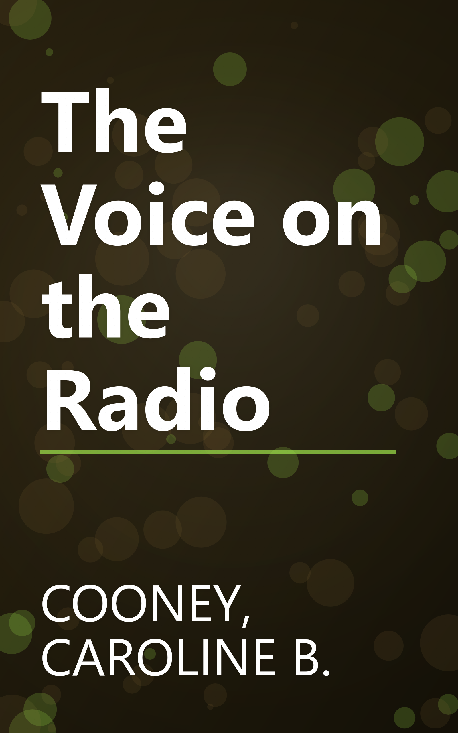 The Voice on the Radio book cover