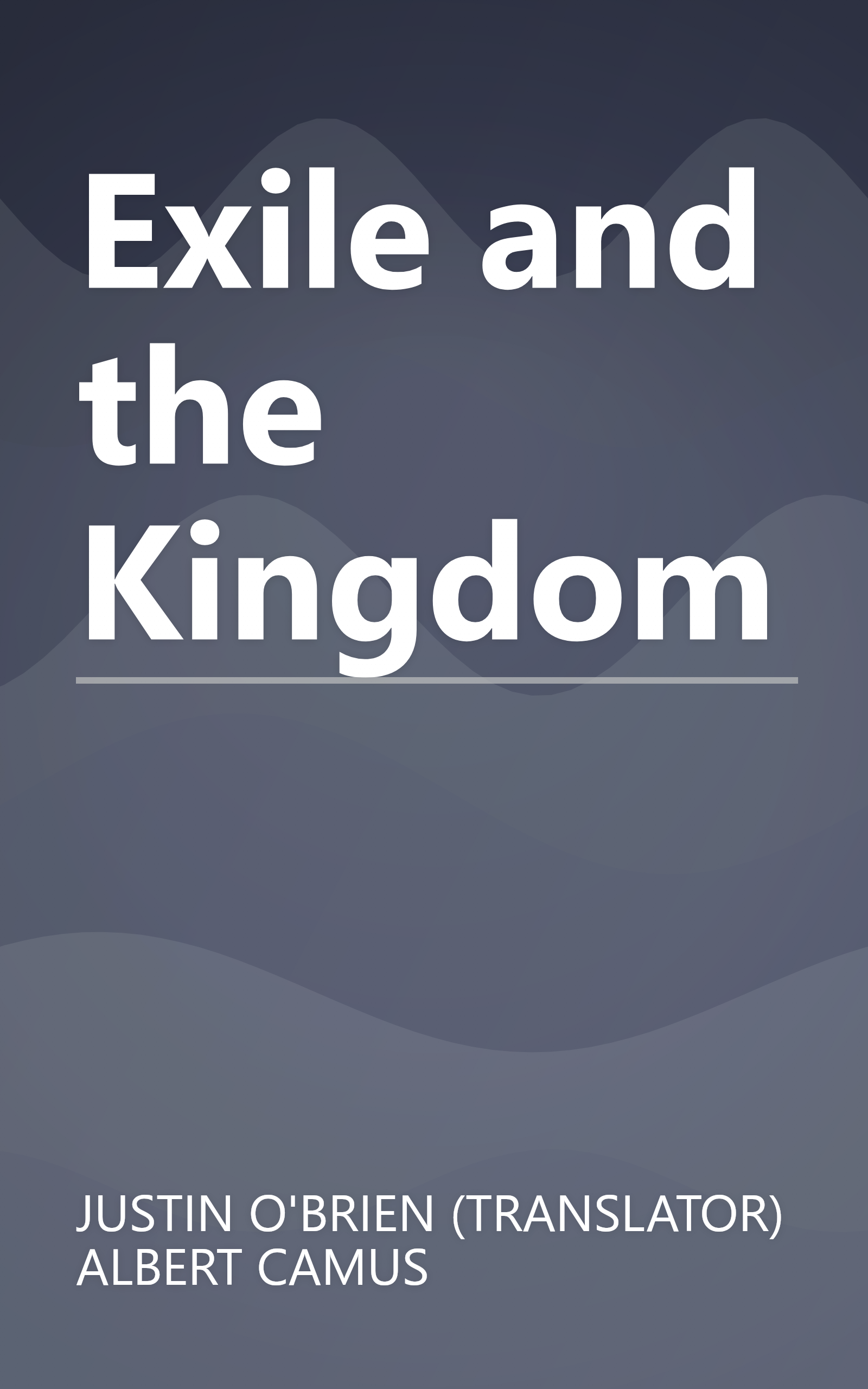 Exile and the Kingdom book cover