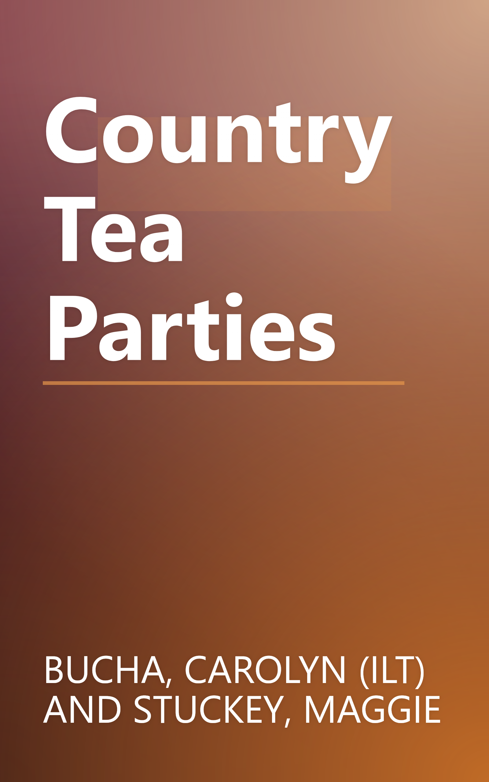 Country Tea Parties book cover