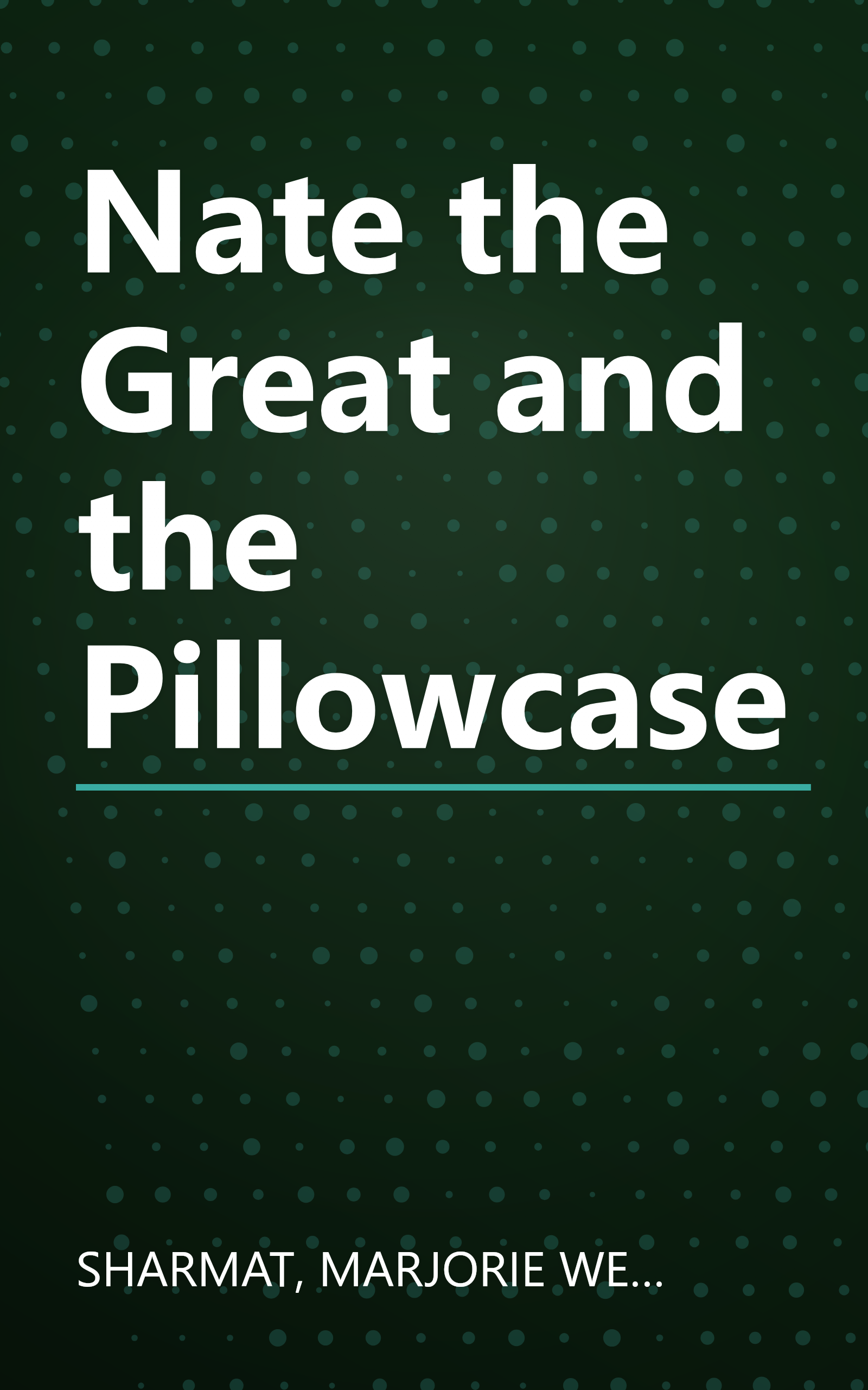 Nate the Great and the Pillowcase book cover