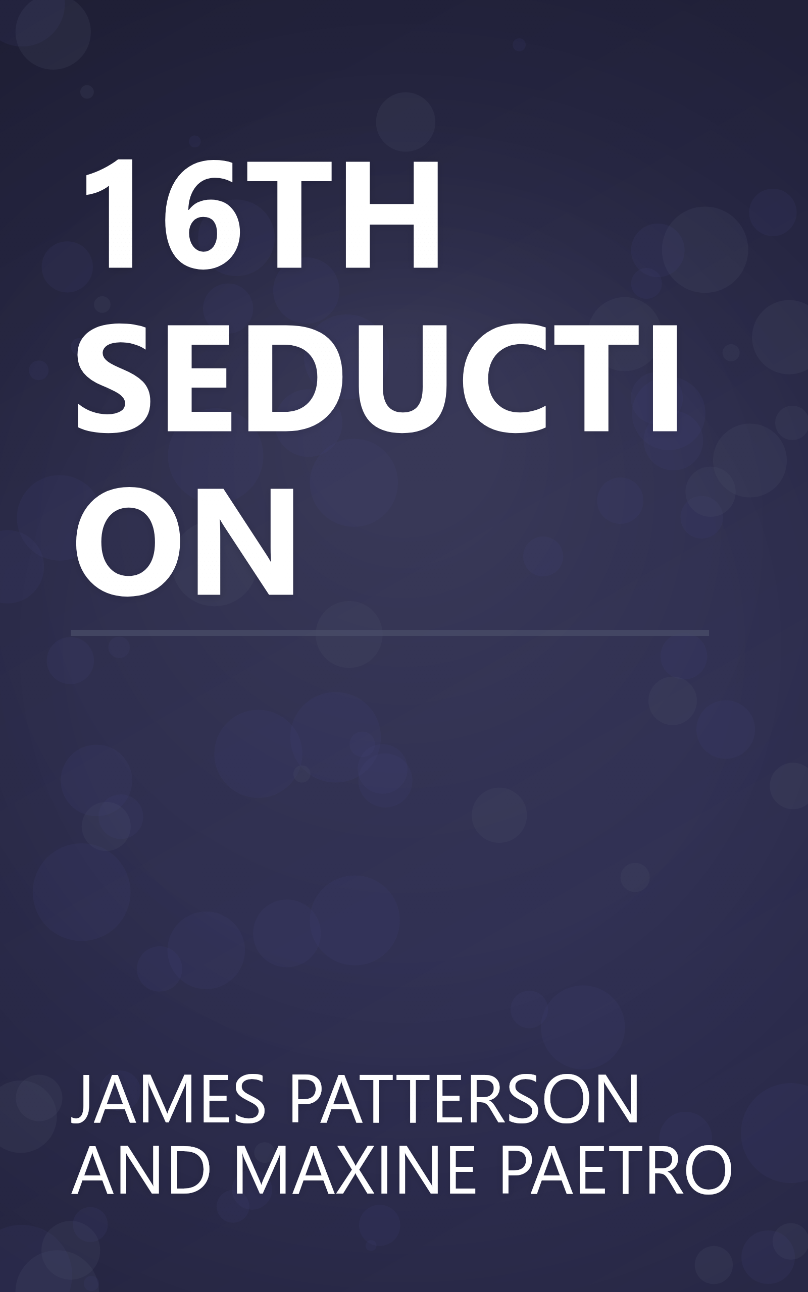 16TH SEDUCTION book cover