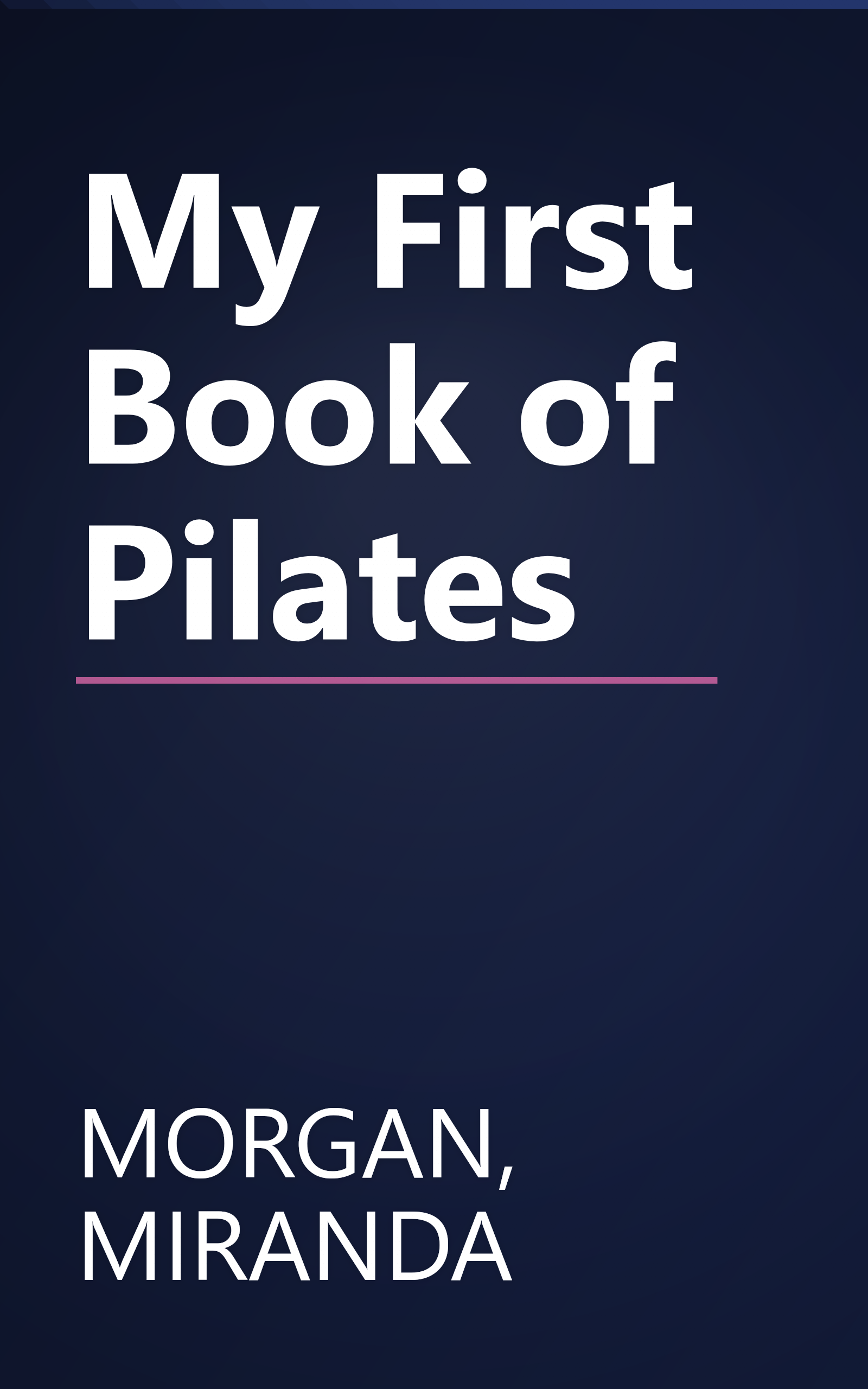 My First Book of Pilates book cover
