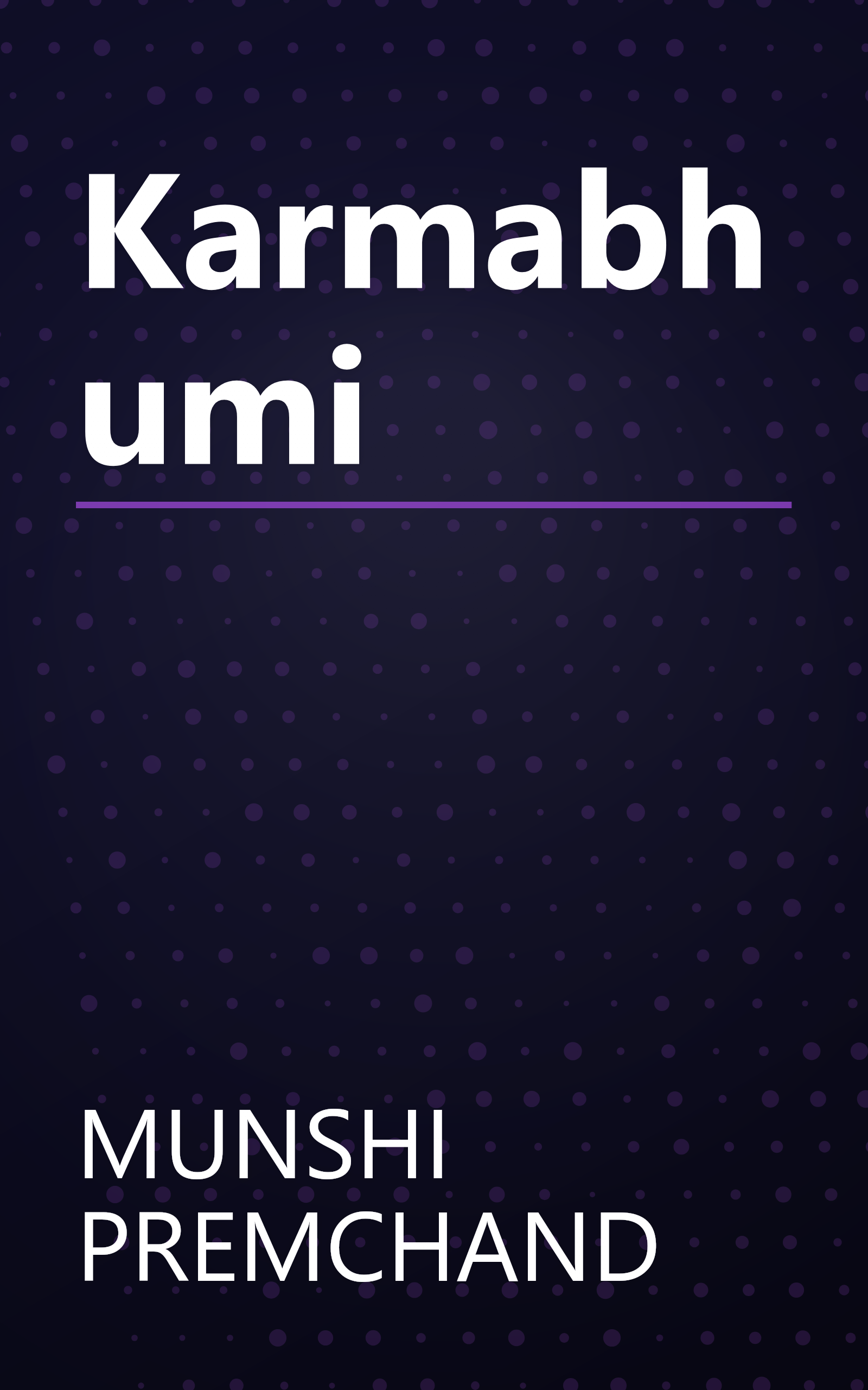 Karmabhumi book cover