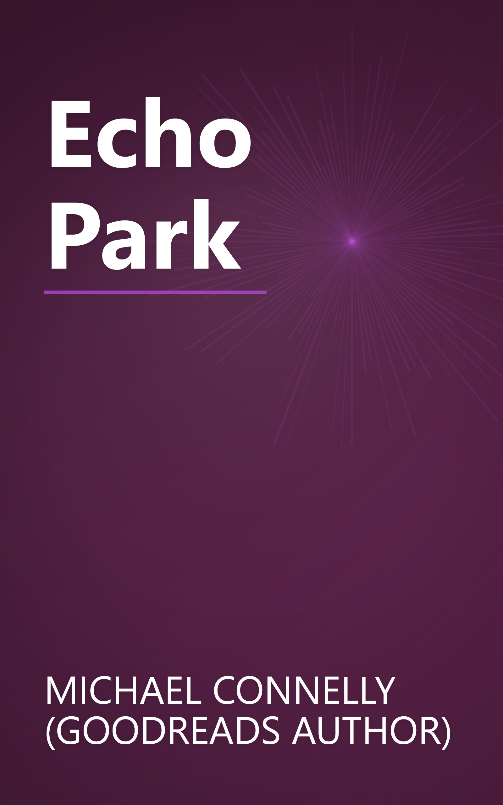Echo Park book cover