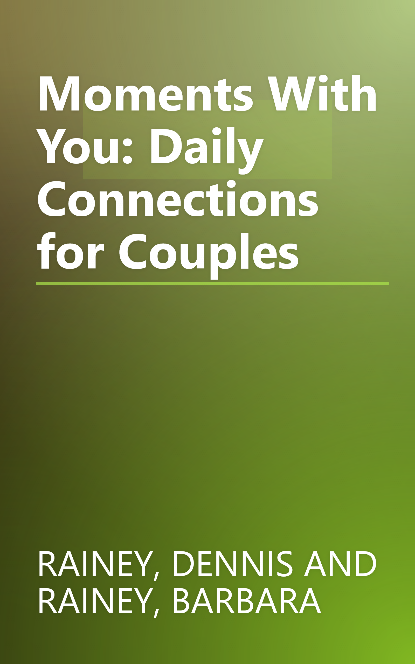 Moments With You: Daily Connections for Couples book cover