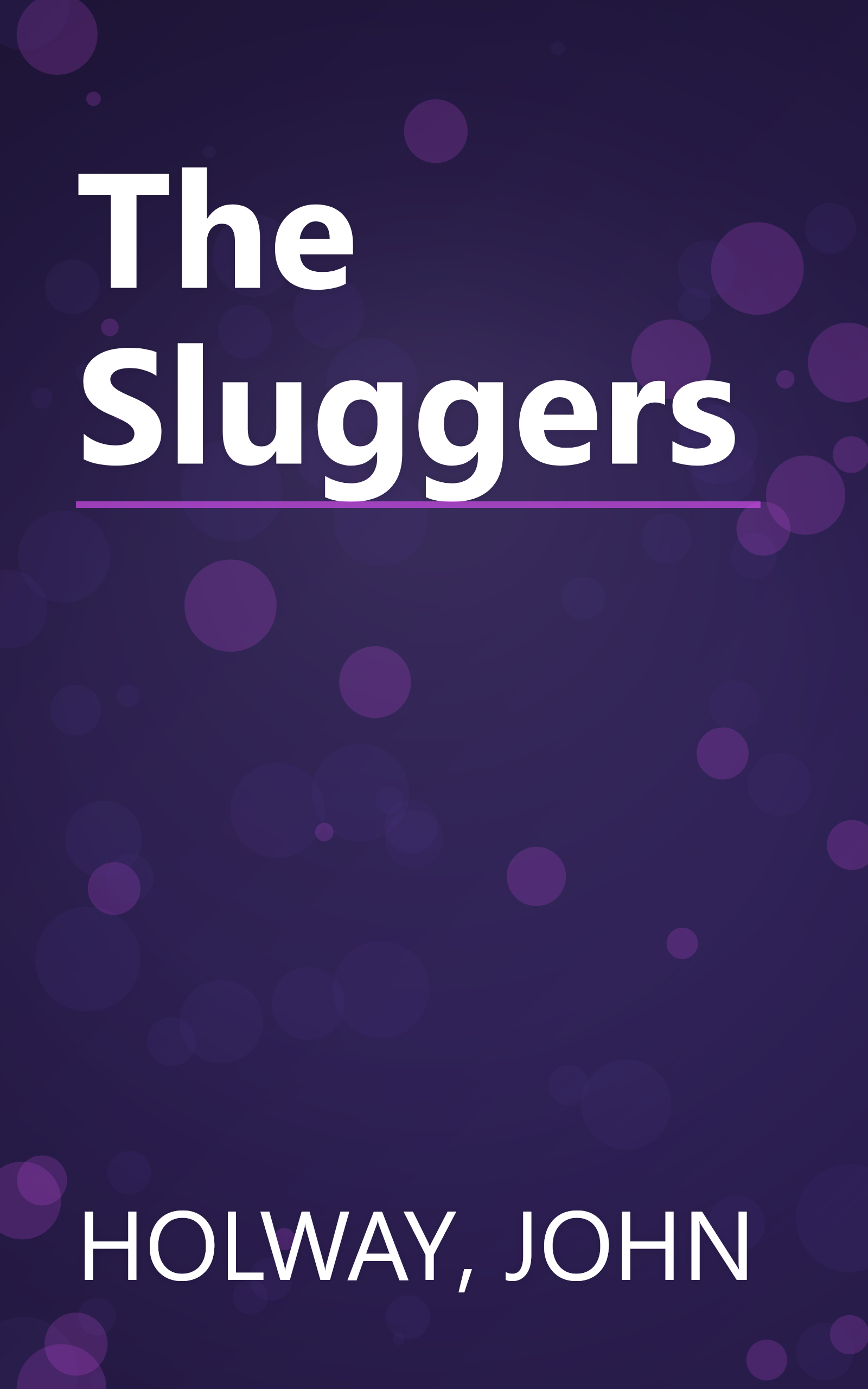 The Sluggers book cover