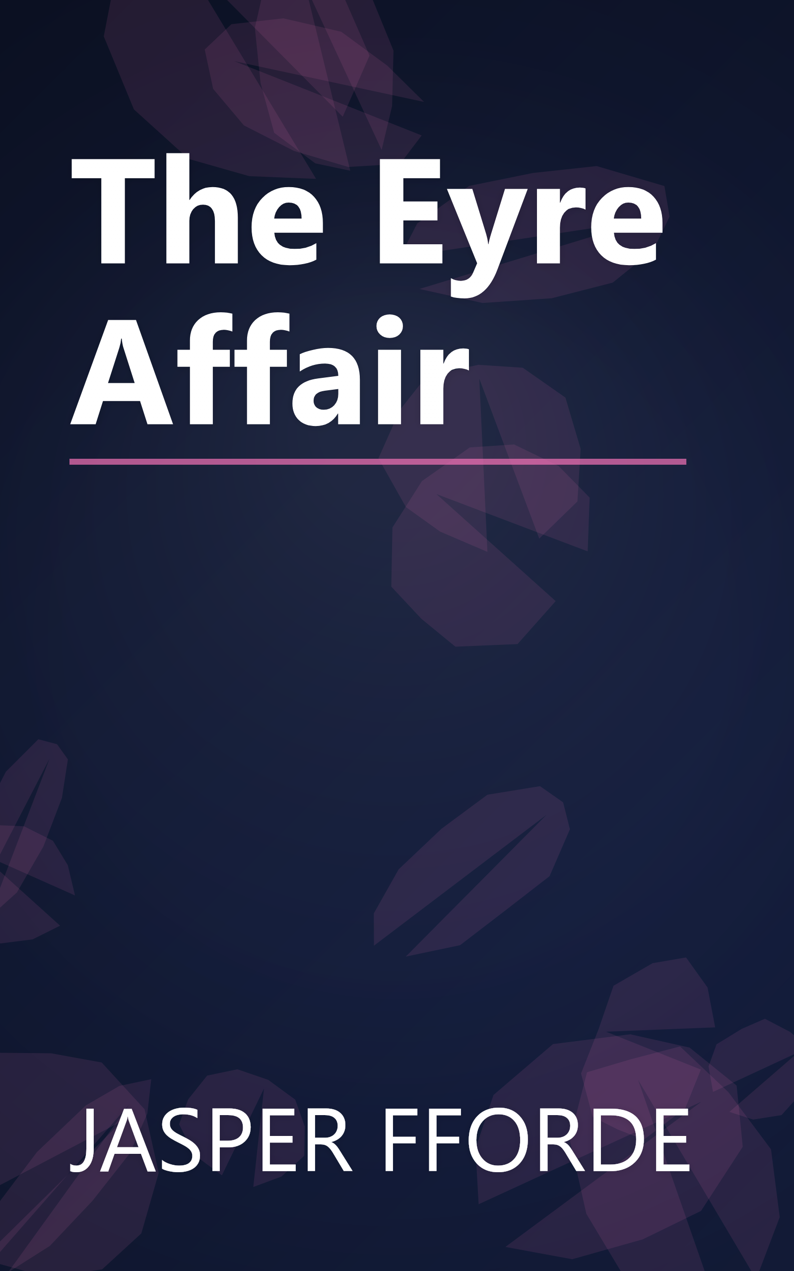 The Eyre Affair book cover