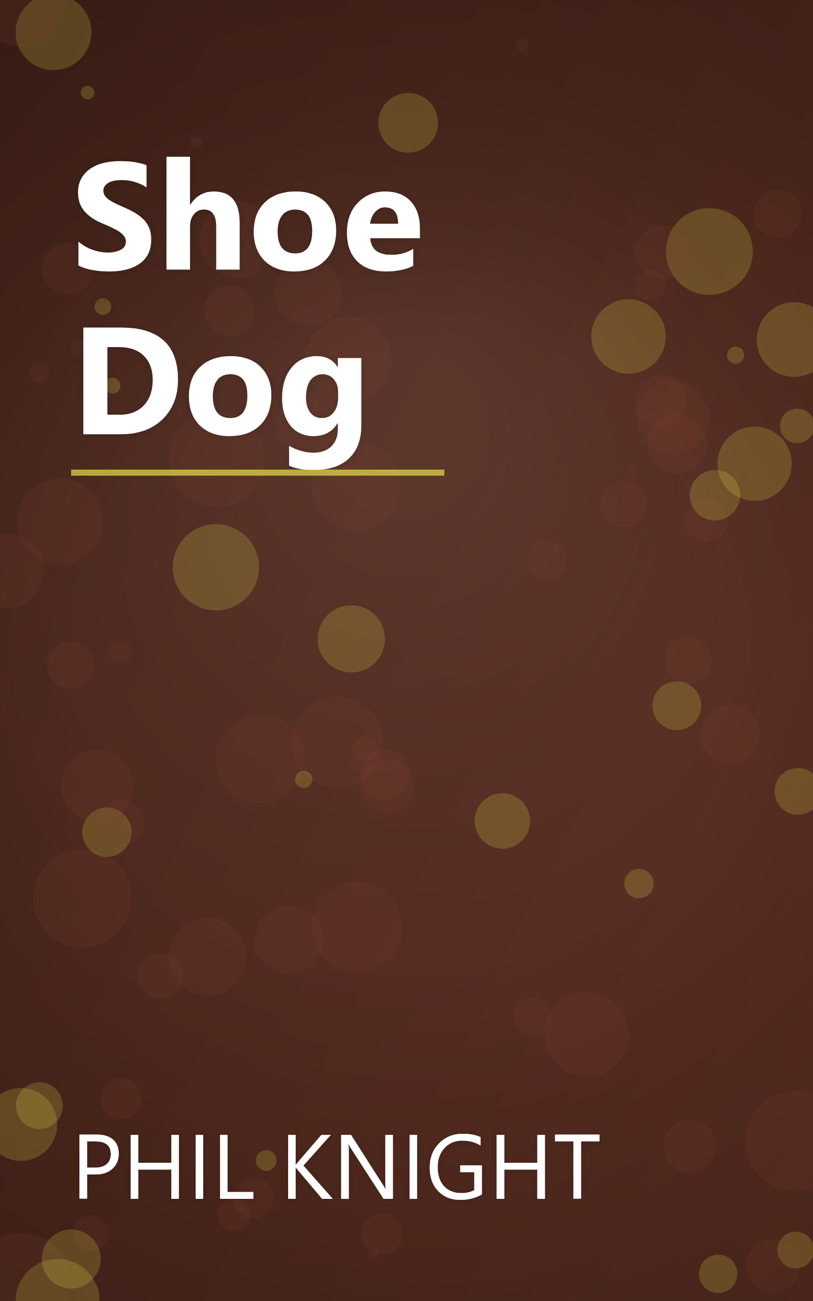 Shoe Dog book cover