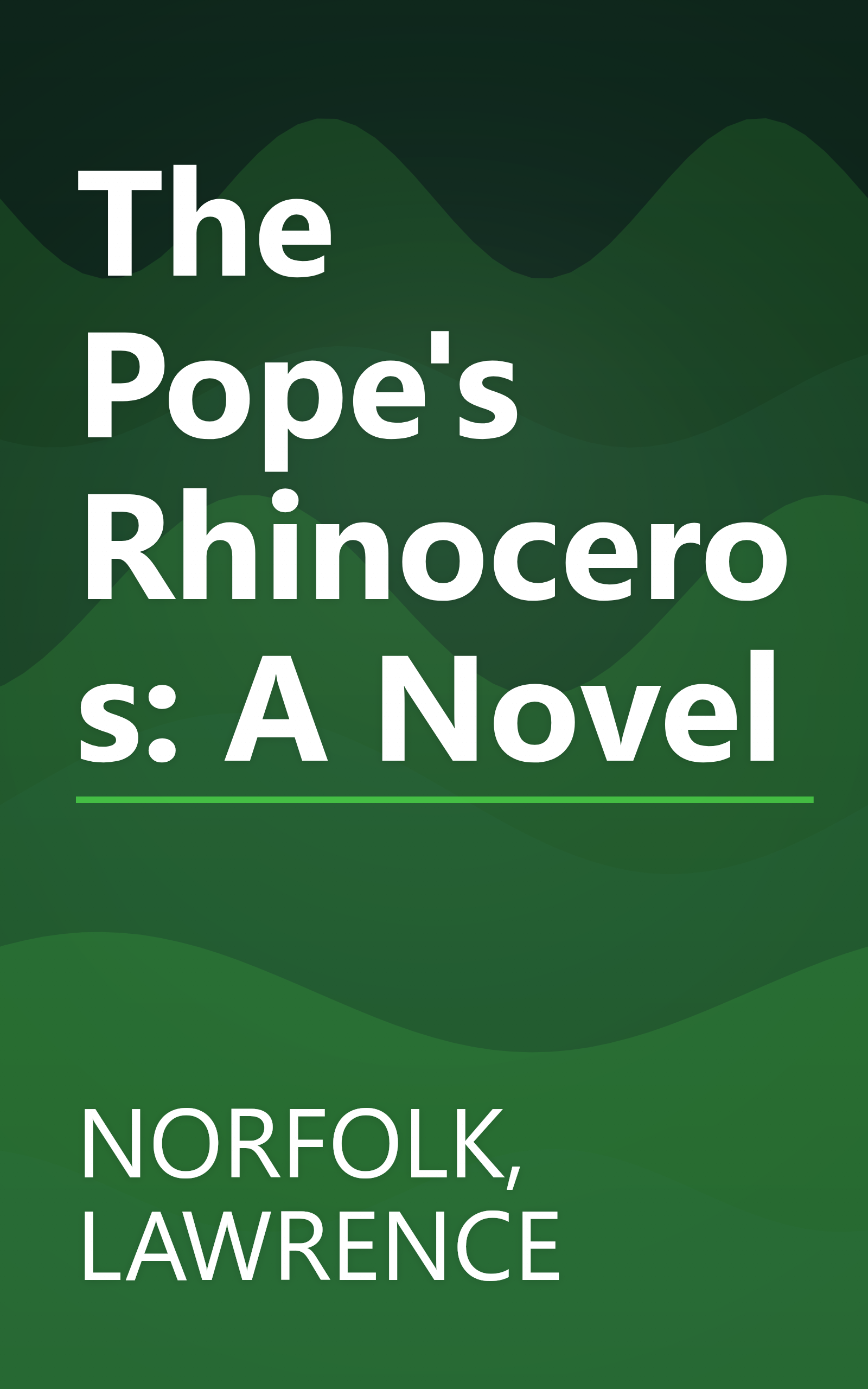The Pope's Rhinoceros: A Novel book cover