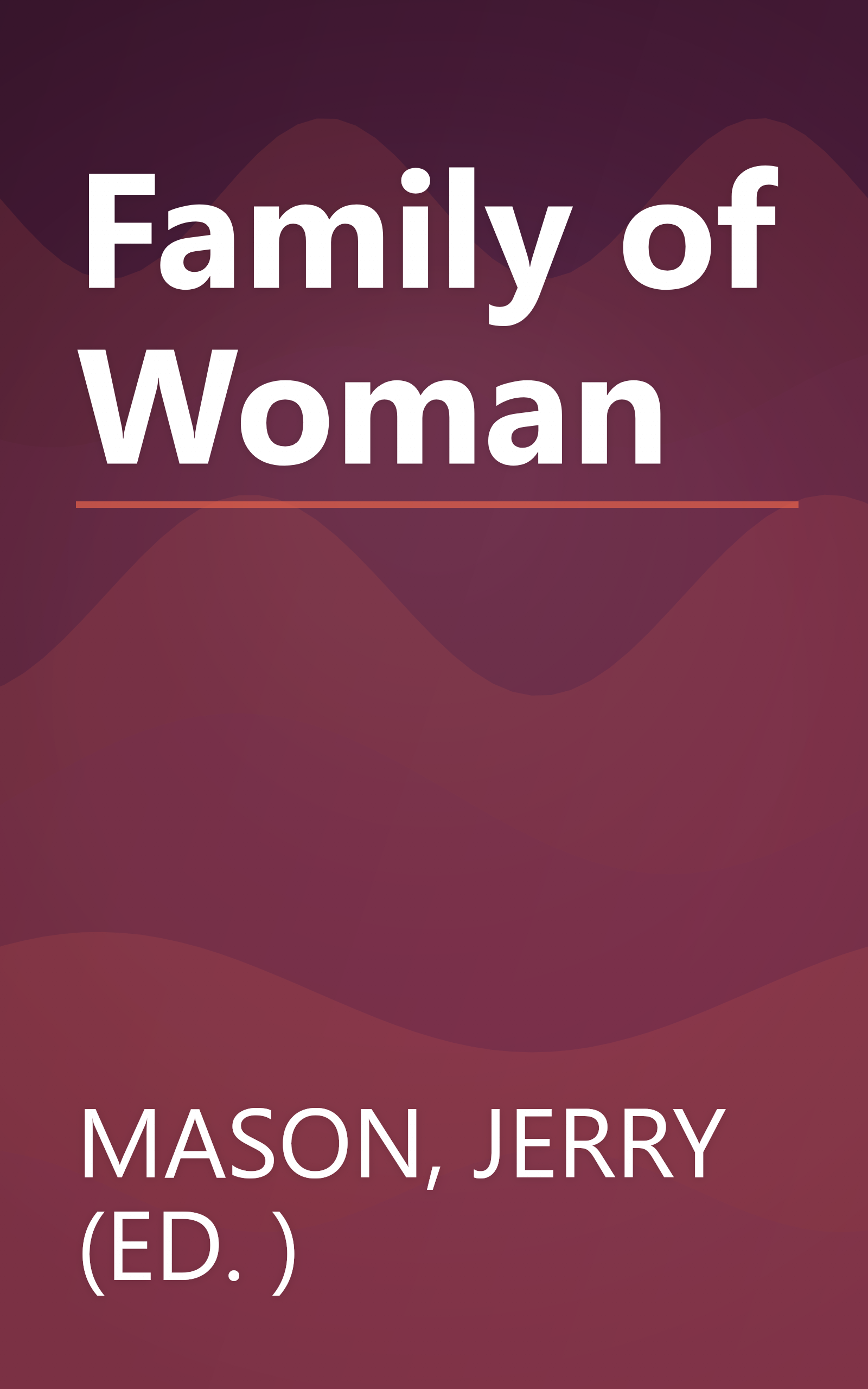 Family of Woman book cover
