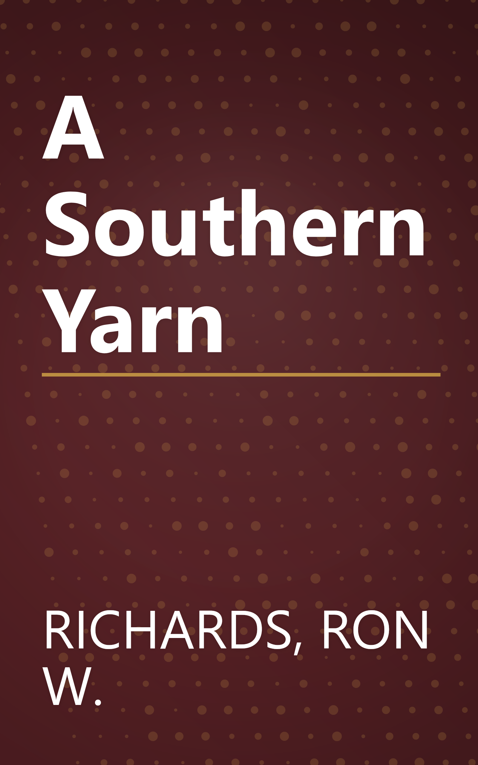 A Southern Yarn book cover
