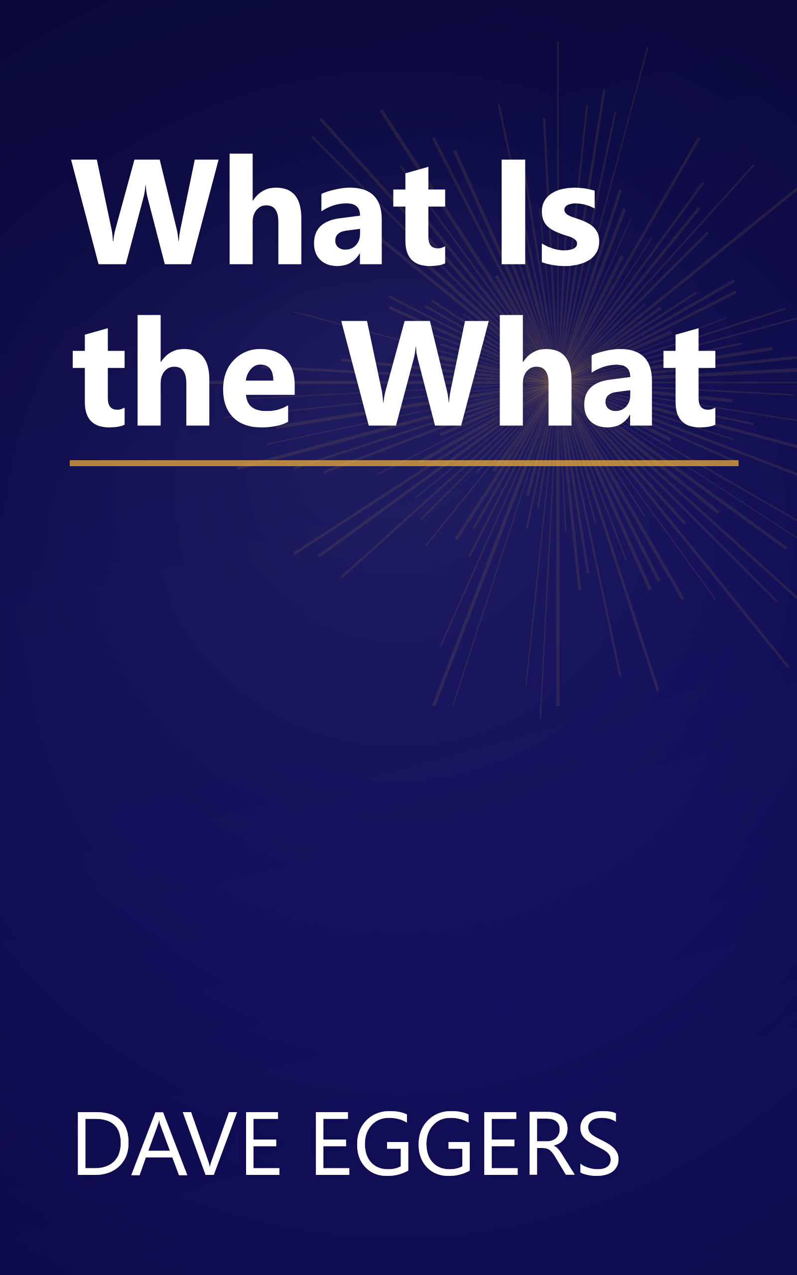 What Is the What book cover