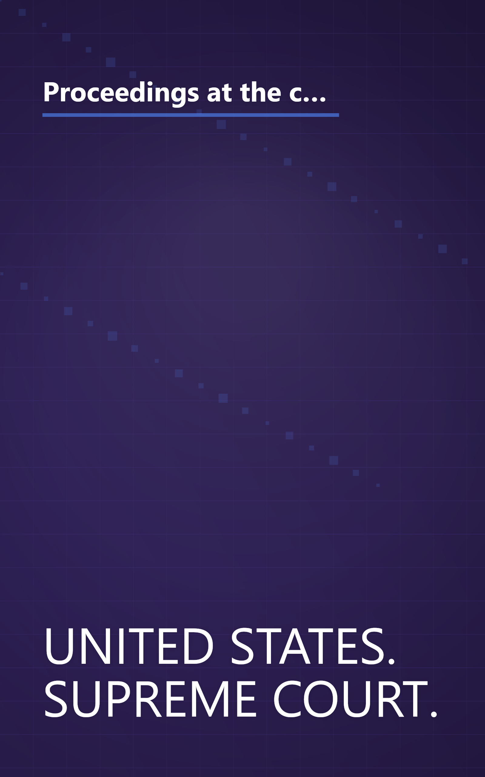 Proceedings at the ceremonies in commemoration of the one hundred and fiftieth anniversary of the first meeting of the Supreme Court of the United States, February one, nineteen hundred and forty. book cover