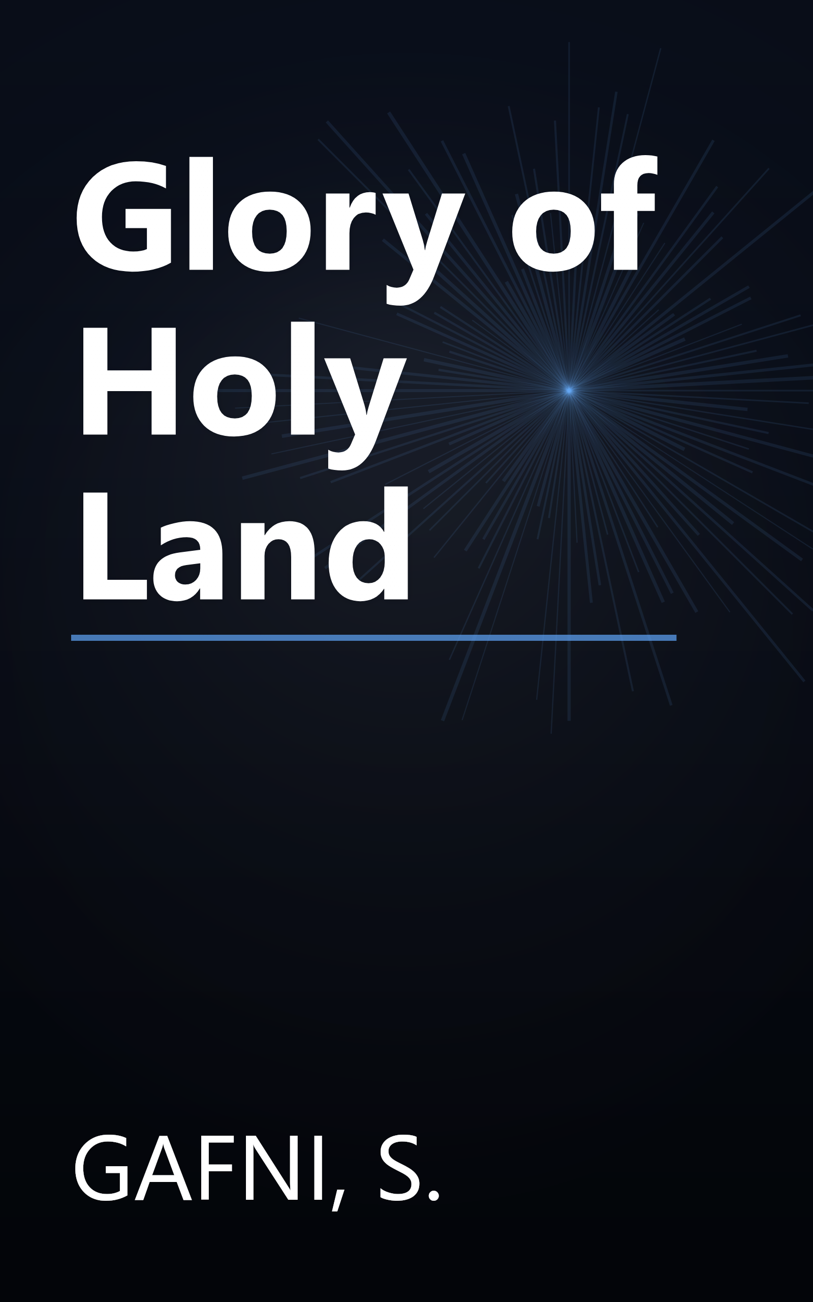 Glory of Holy Land book cover