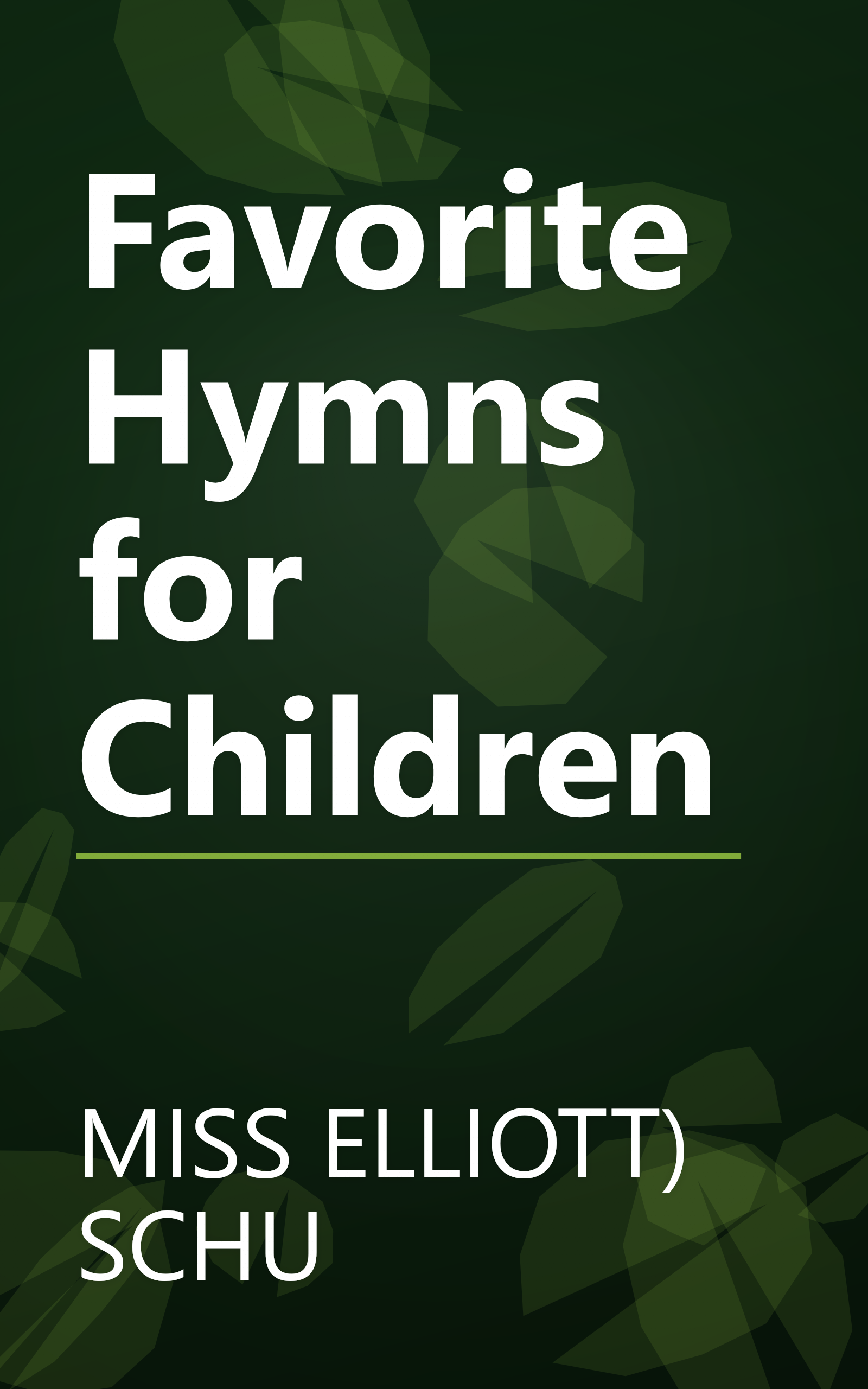 Favorite Hymns for Children book cover