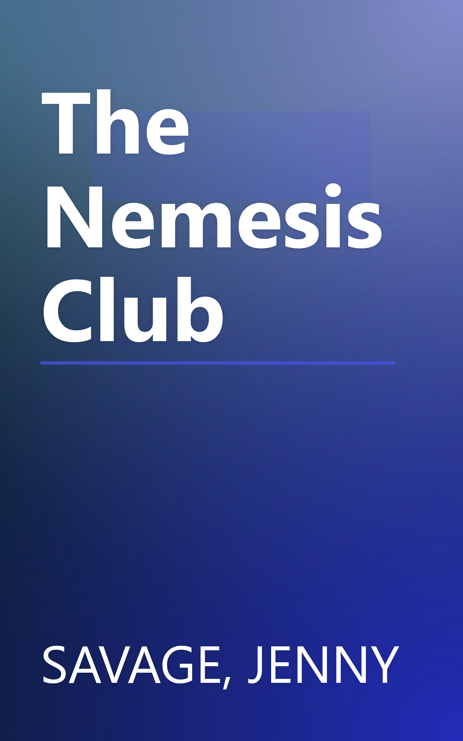 The Nemesis Club book cover